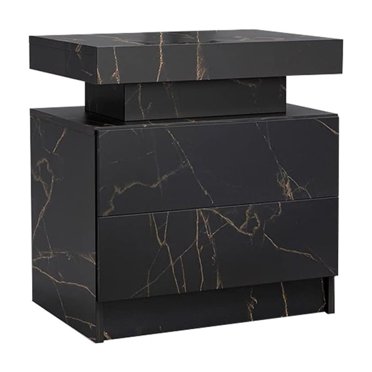 Displays2go LED Locking Display Table w/ Rear Drawer, Stainless Steel ...