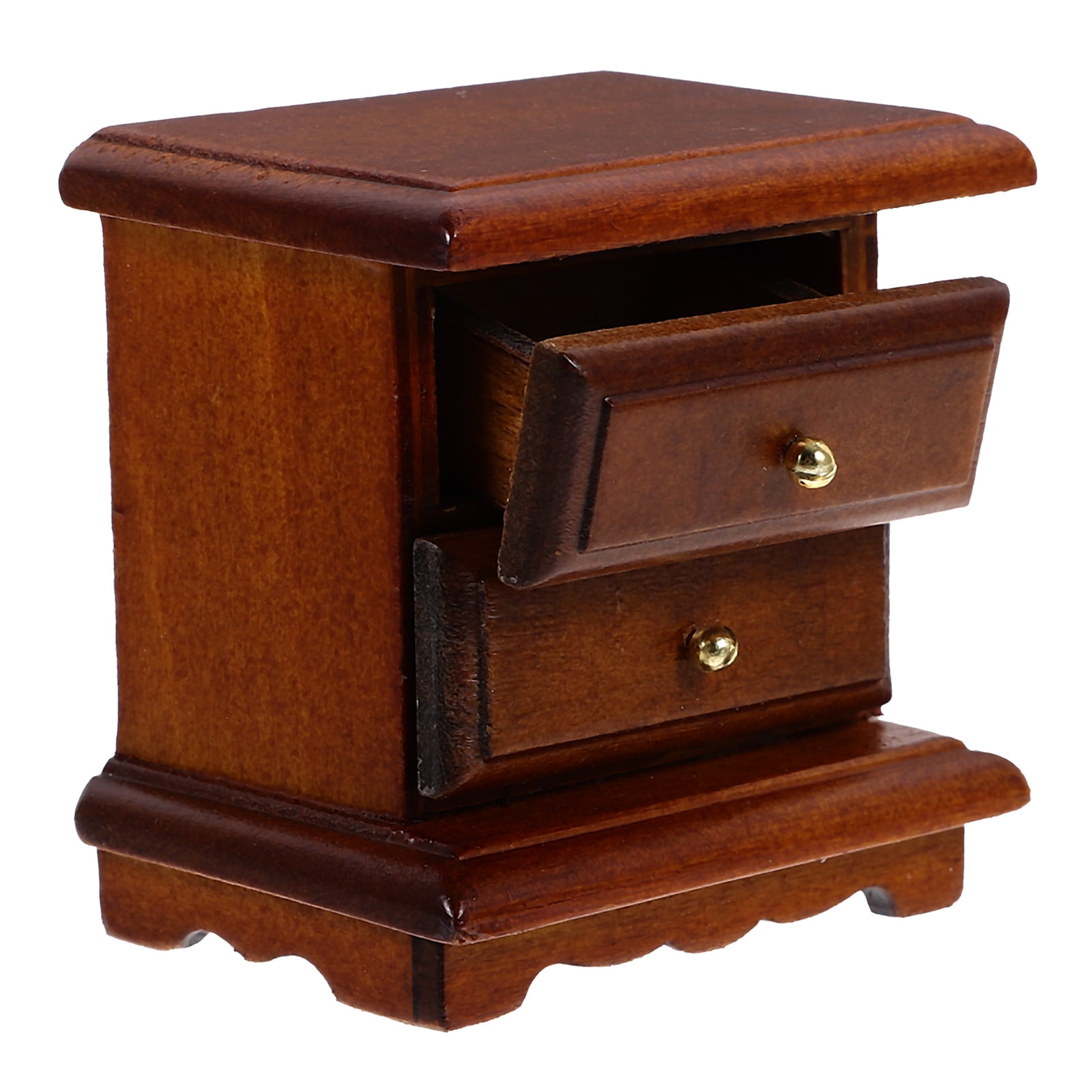 Nightstands Dollhouse Furniture Set Mini Cabinet Model Doll House ...