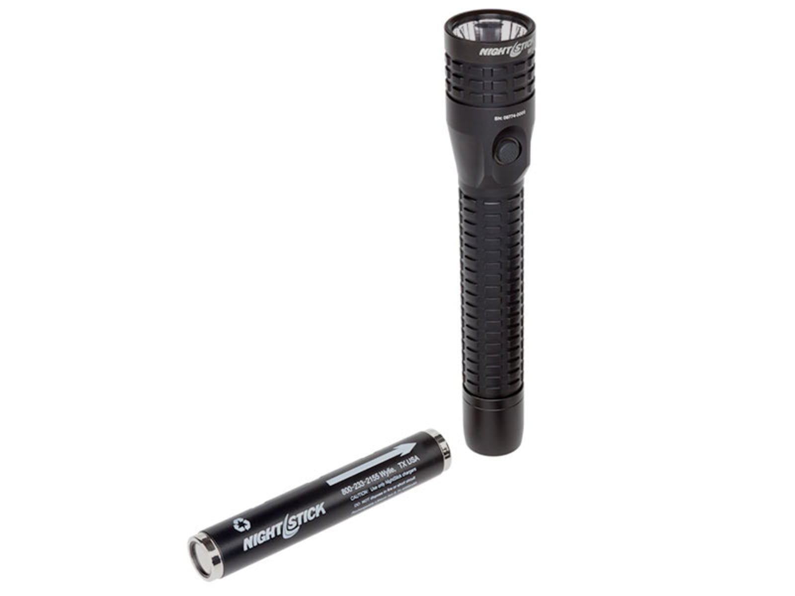 Nightstick Duty Size Multi Function Metal LED Flashlight,Rechargeable ...