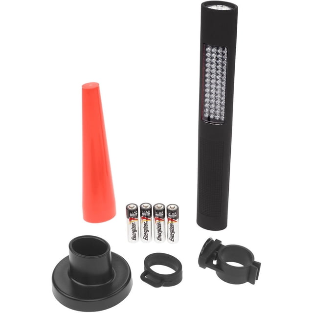 Nightstick Safety Light/Flashlight Combo Kit, Black - Walmart Business ...