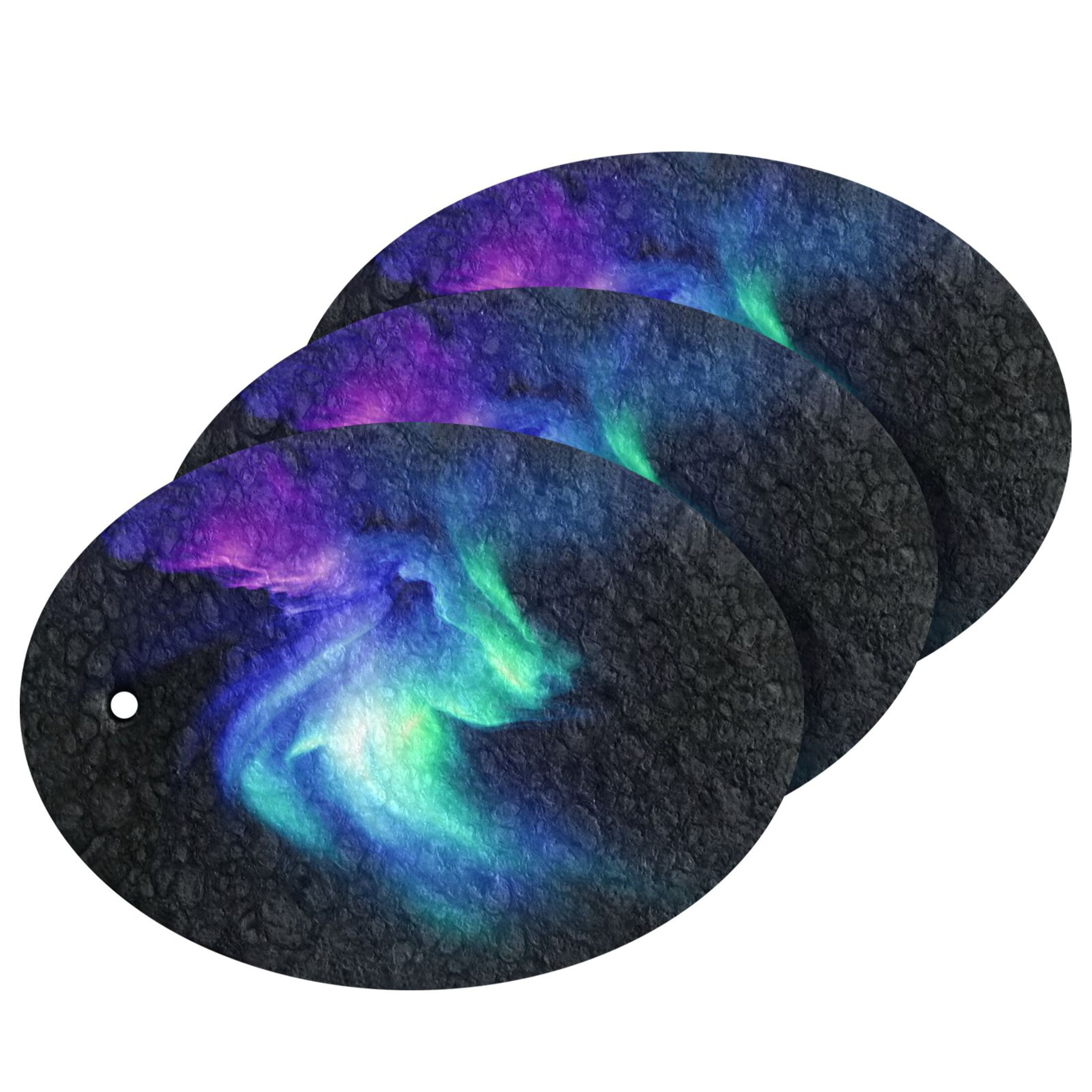 Nighttime Aurora 3 Pack Wood Pulp Dishwashing Sponges, Highly Absorbent ...