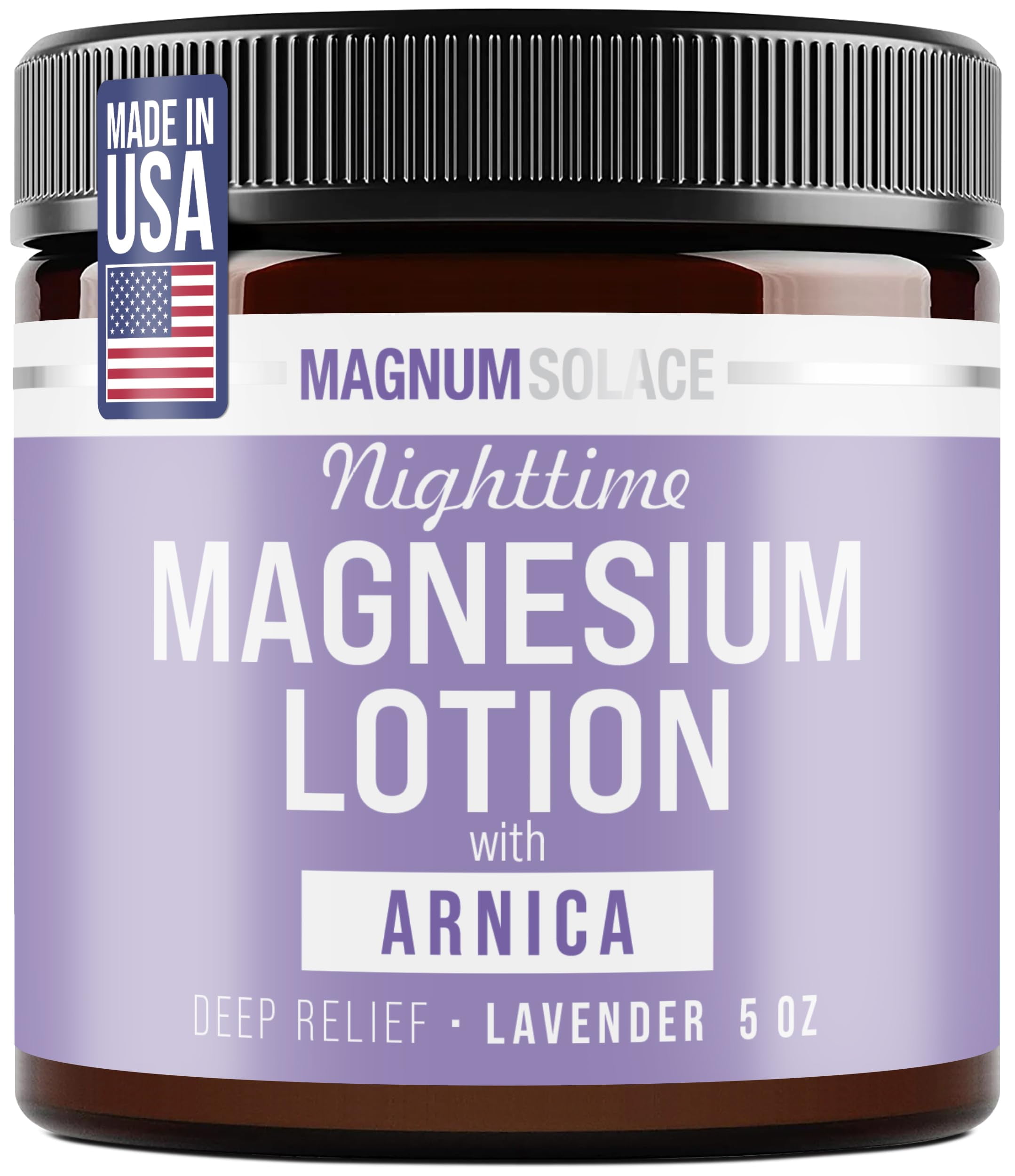 Nighttime Magnesium Lotion with BCA3 Arnica - Soothing Relief ...