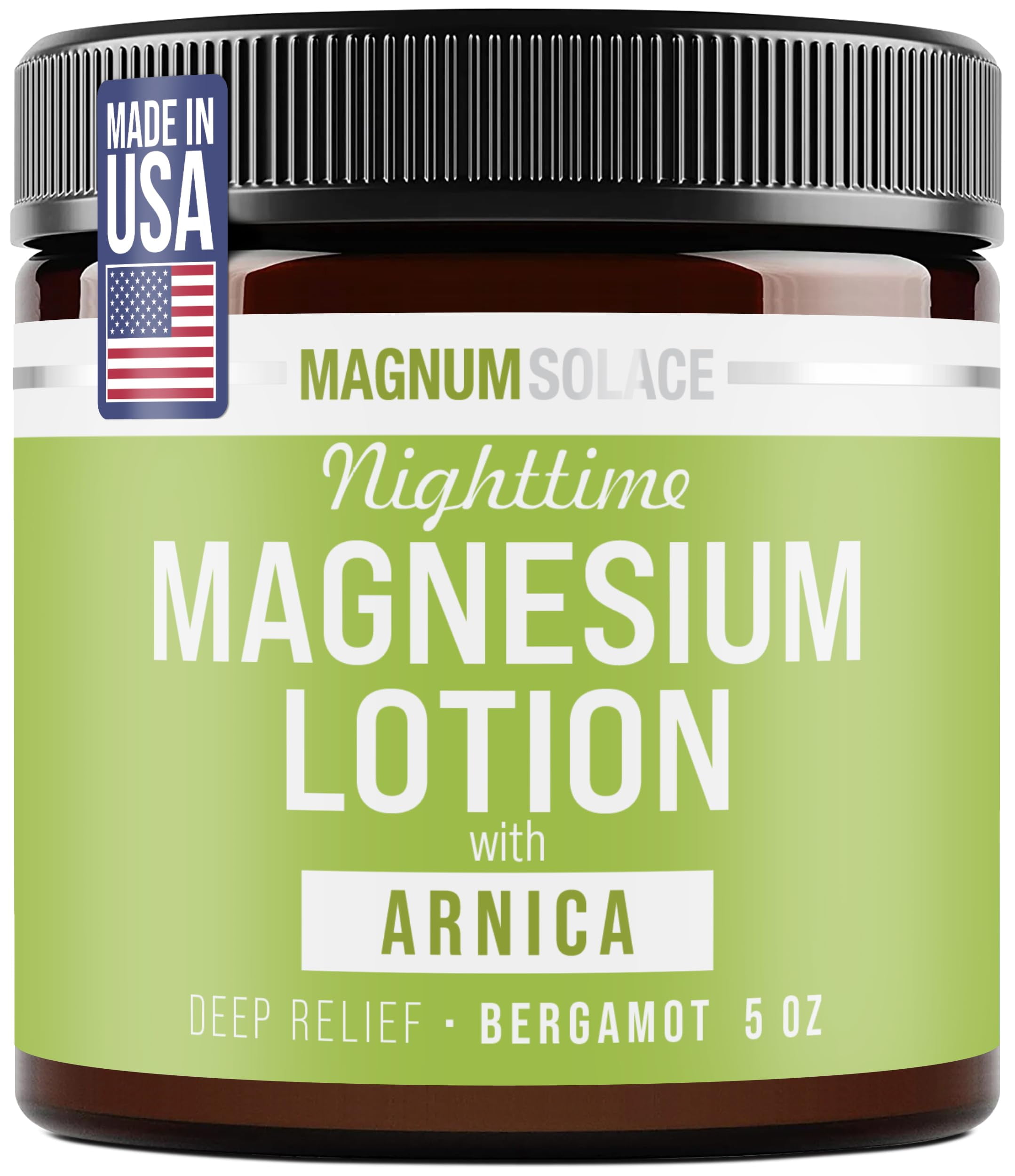 Nighttime Magnesium Lotion with DMF15 Arnica - Soothing Relief ...