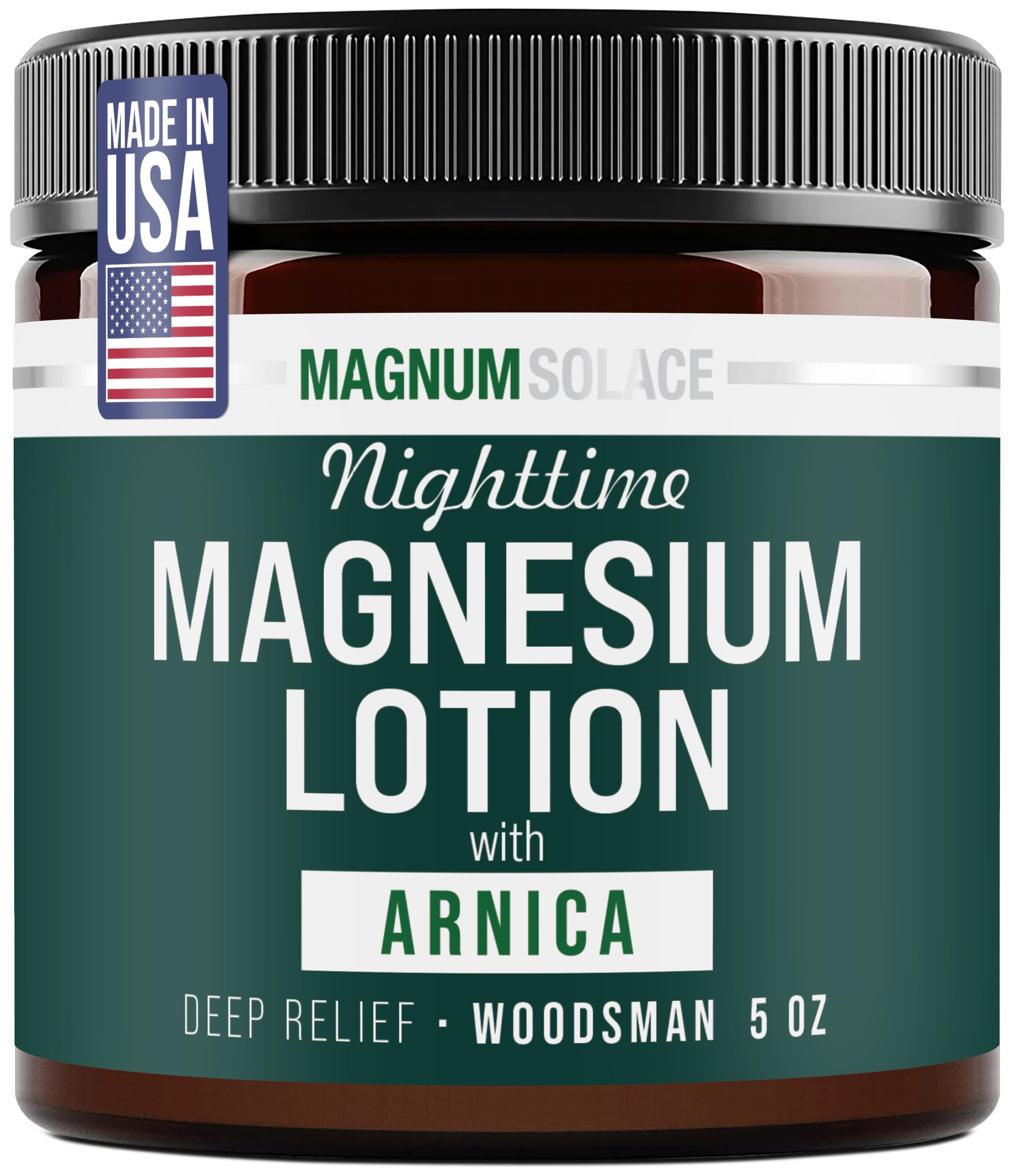 Nighttime Magnesium Lotion with HMF23 Arnica - Soothing Relief ...