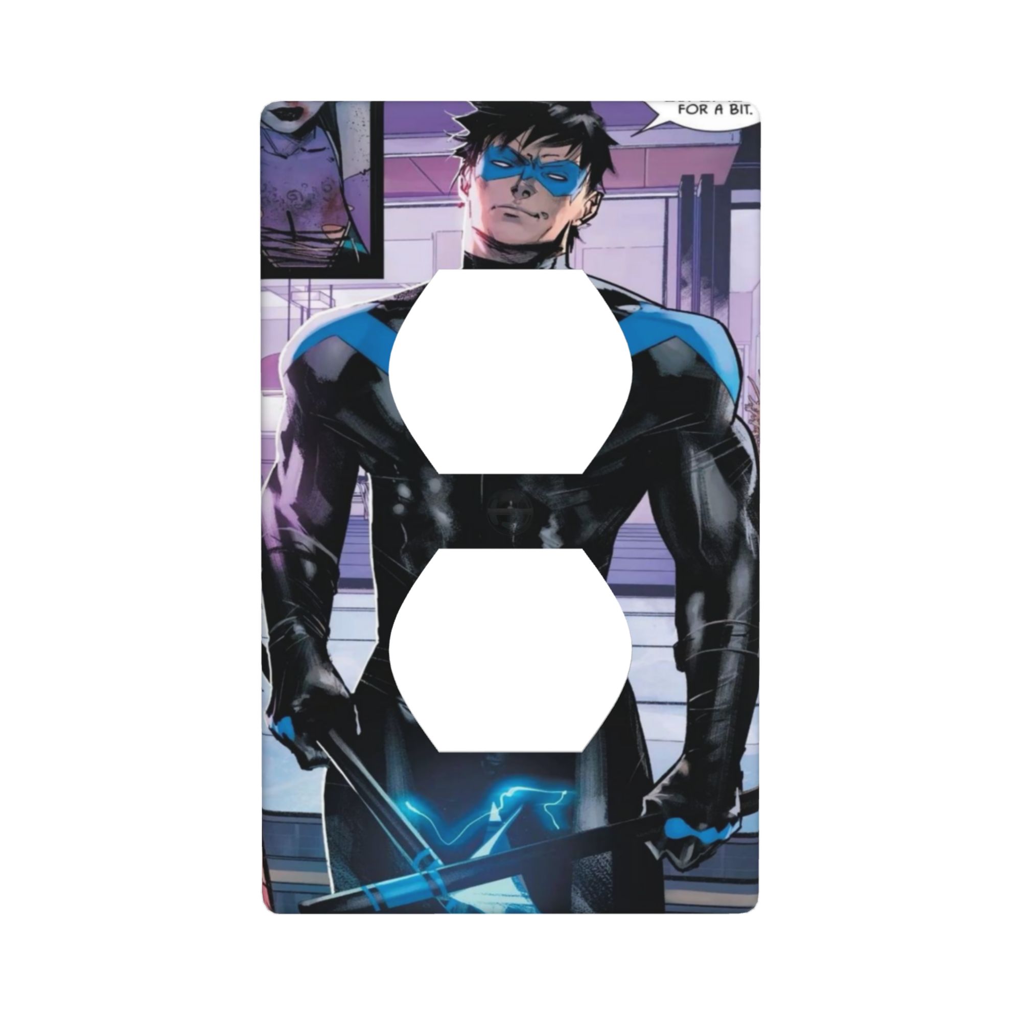 Nightwing Comics Creative Inspired Double-Sided Socket Decorative Wall ...