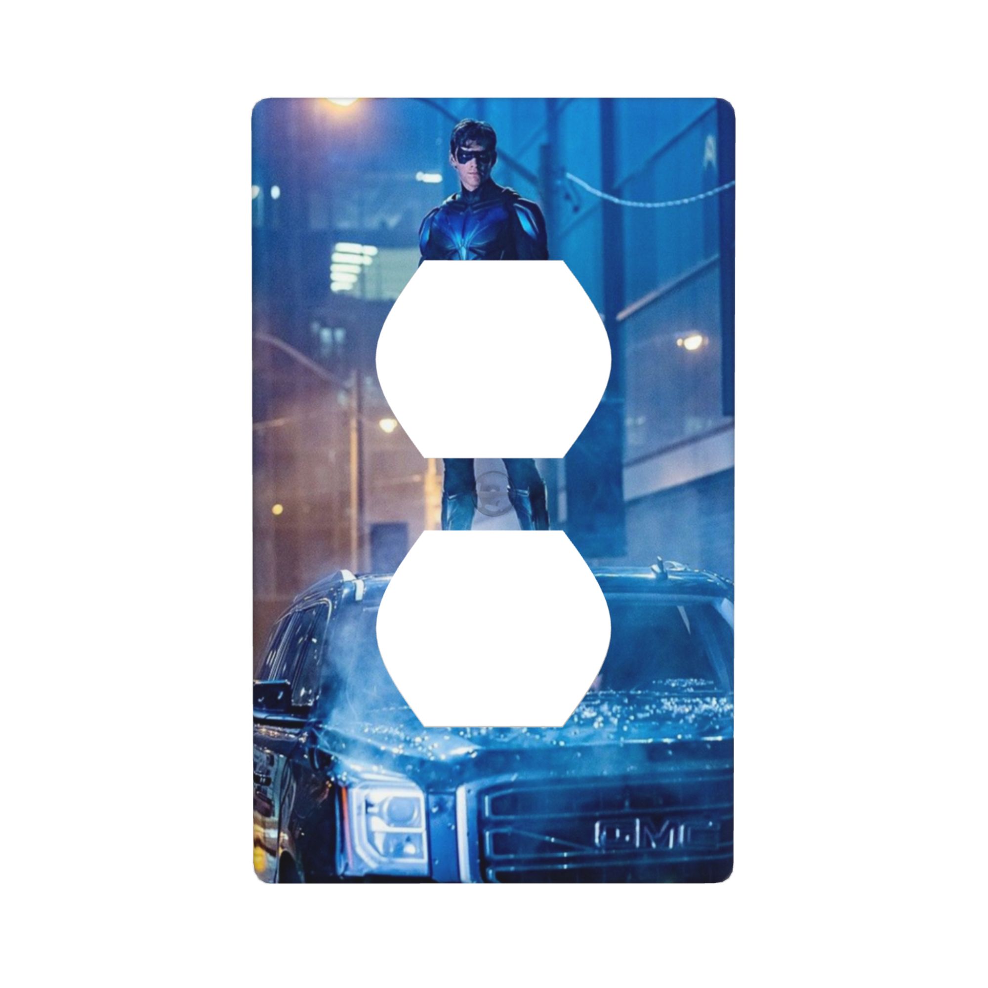 Nightwing Comics Creative Inspired Double-Sided Socket Decorative Wall ...