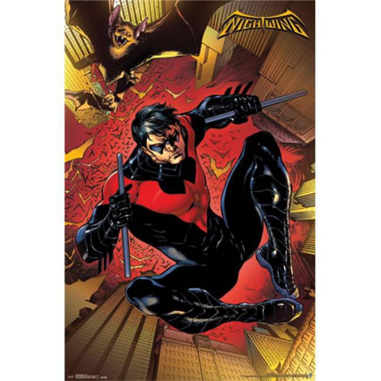 Nightwing - Jump Poster Print - Walmart.com