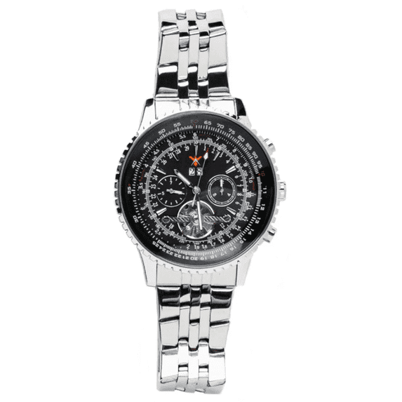 Nightwing Automatic Tourbillon Watch – 50mm Stainless Steel Men’s ...