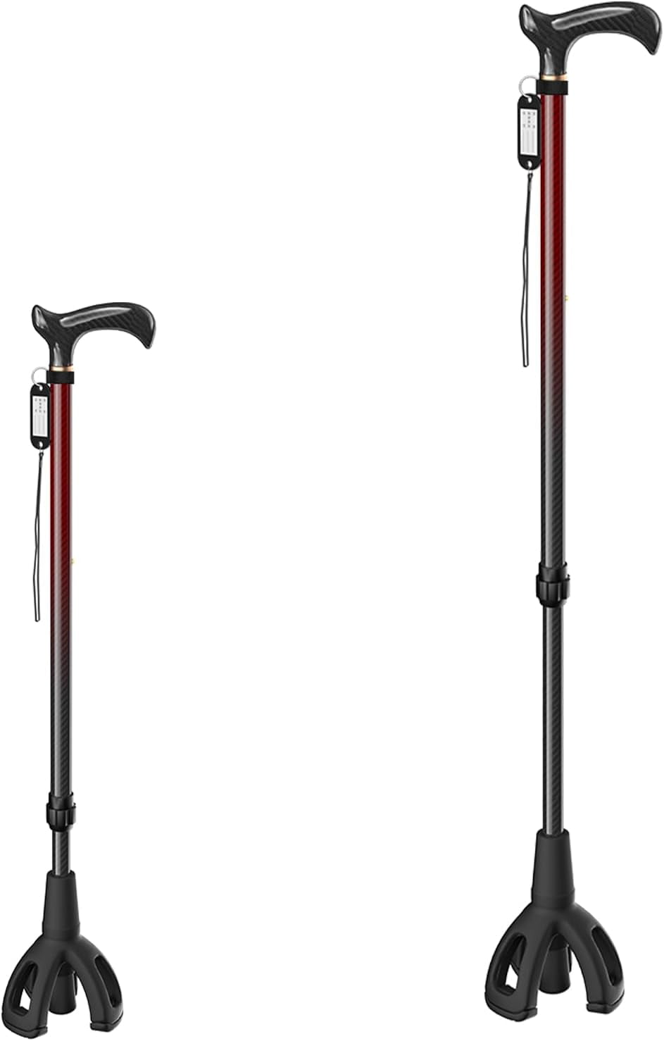 Nihhcune Walking Cane for Men & Women, Free Standing Cane, Balance ...