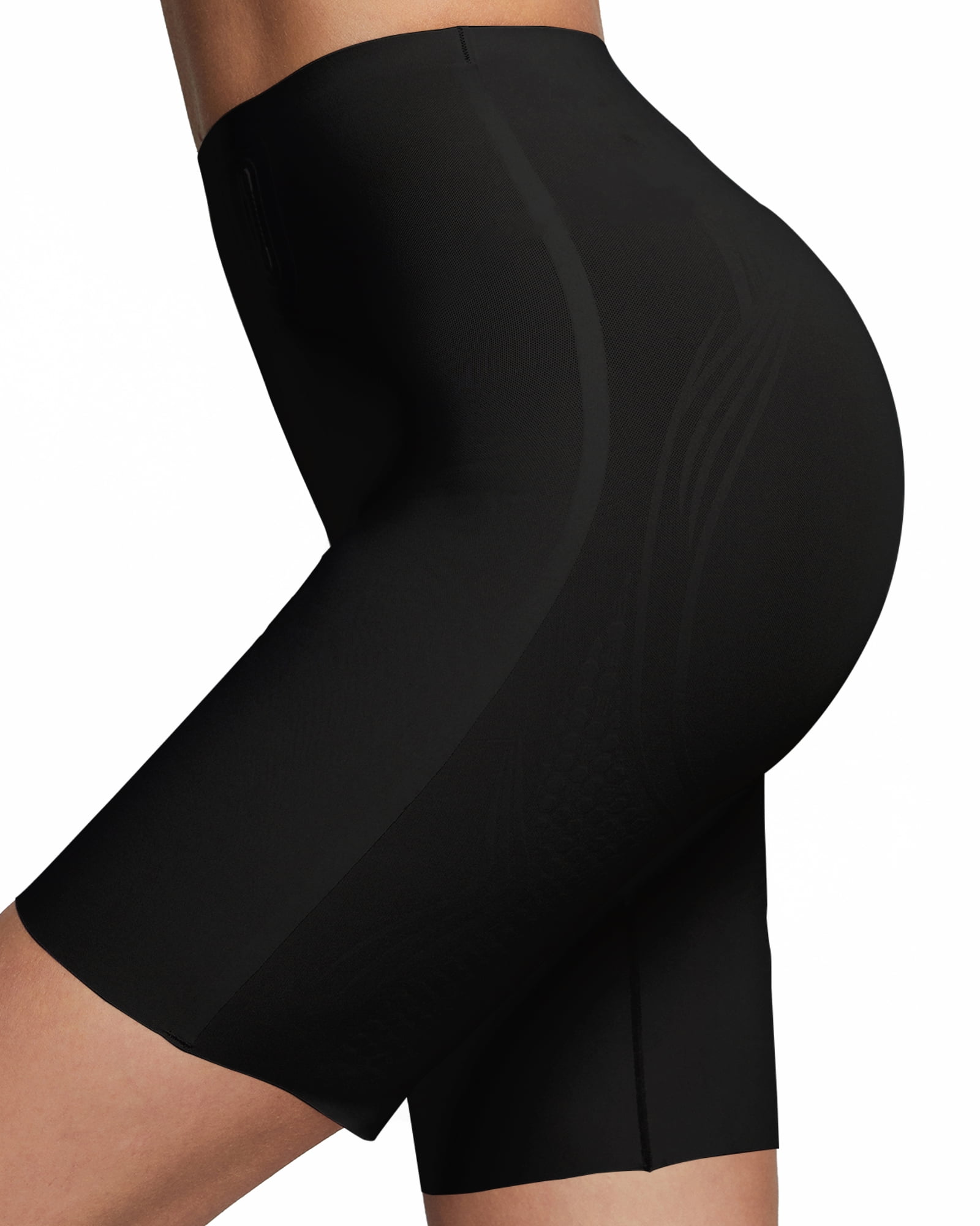 Niidor High Waisted Body Shaper Shapewear Shorts for Women Tummy ...