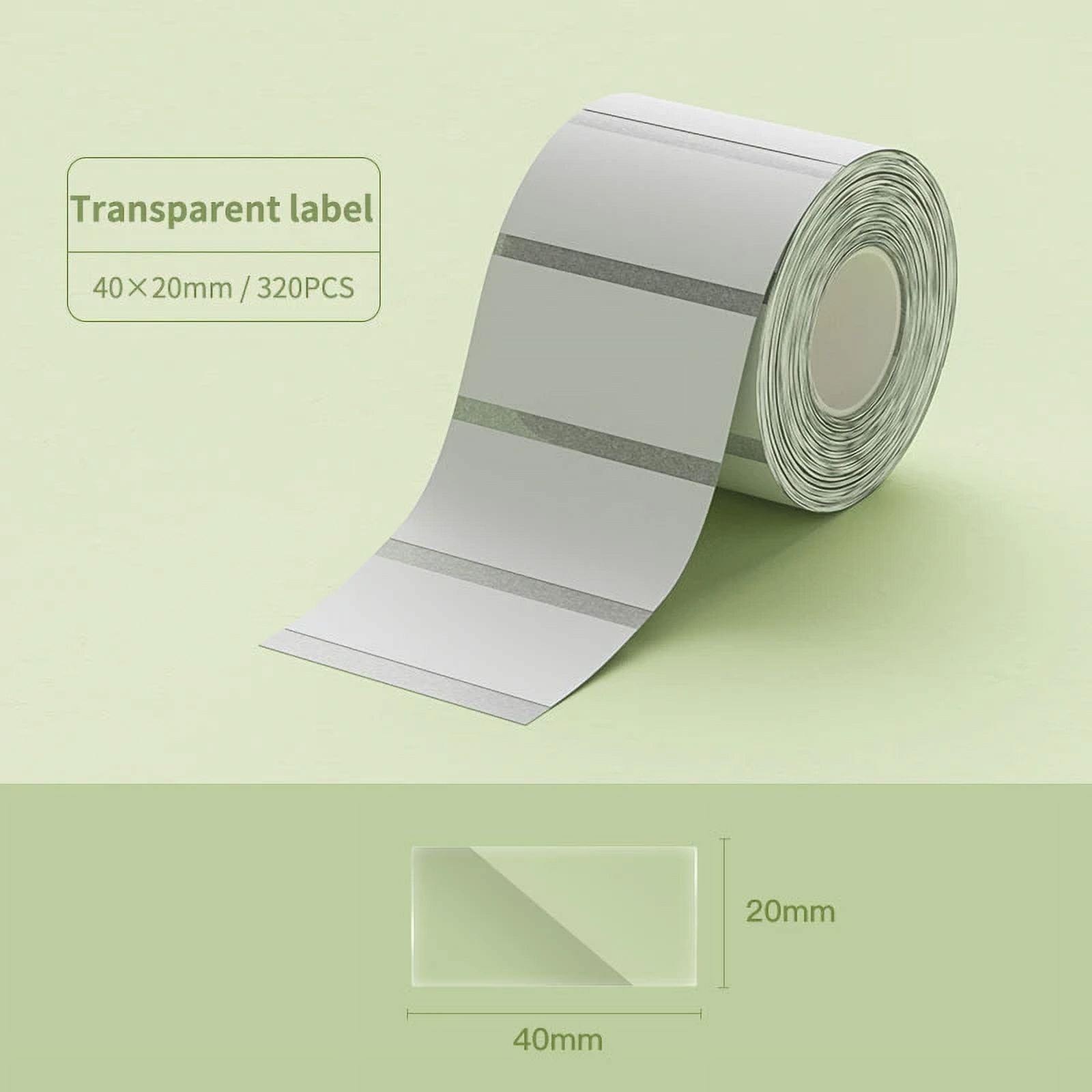 Niimbot B21/B1/B3S Thermal Label Sticker Paper Printable White 20-50mm ...
