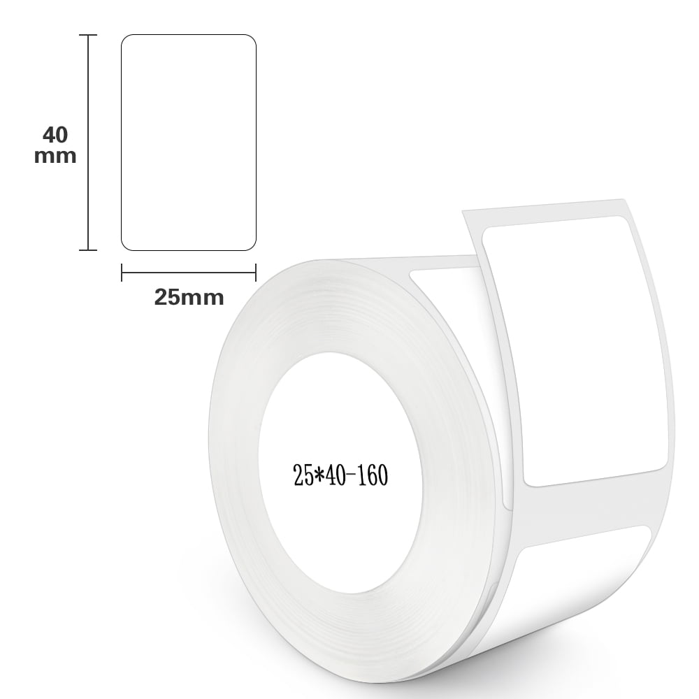 Niimbot D101 Label Paper White Label Sticker Self-adhesive Label ...