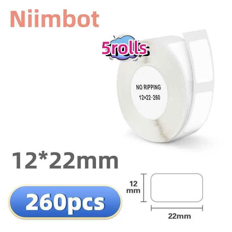 Niimbot D11 D110 D101 Label Paper Sticker self-adhesive Waterproof ...