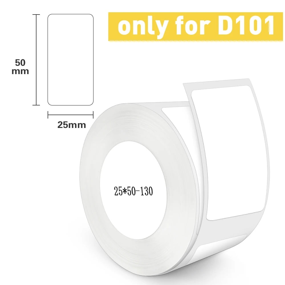 Niimbot D11 Label Sticker D110 D11 Label Paper self-adhesive Labels Waterproof White Niimbot D11 ...
