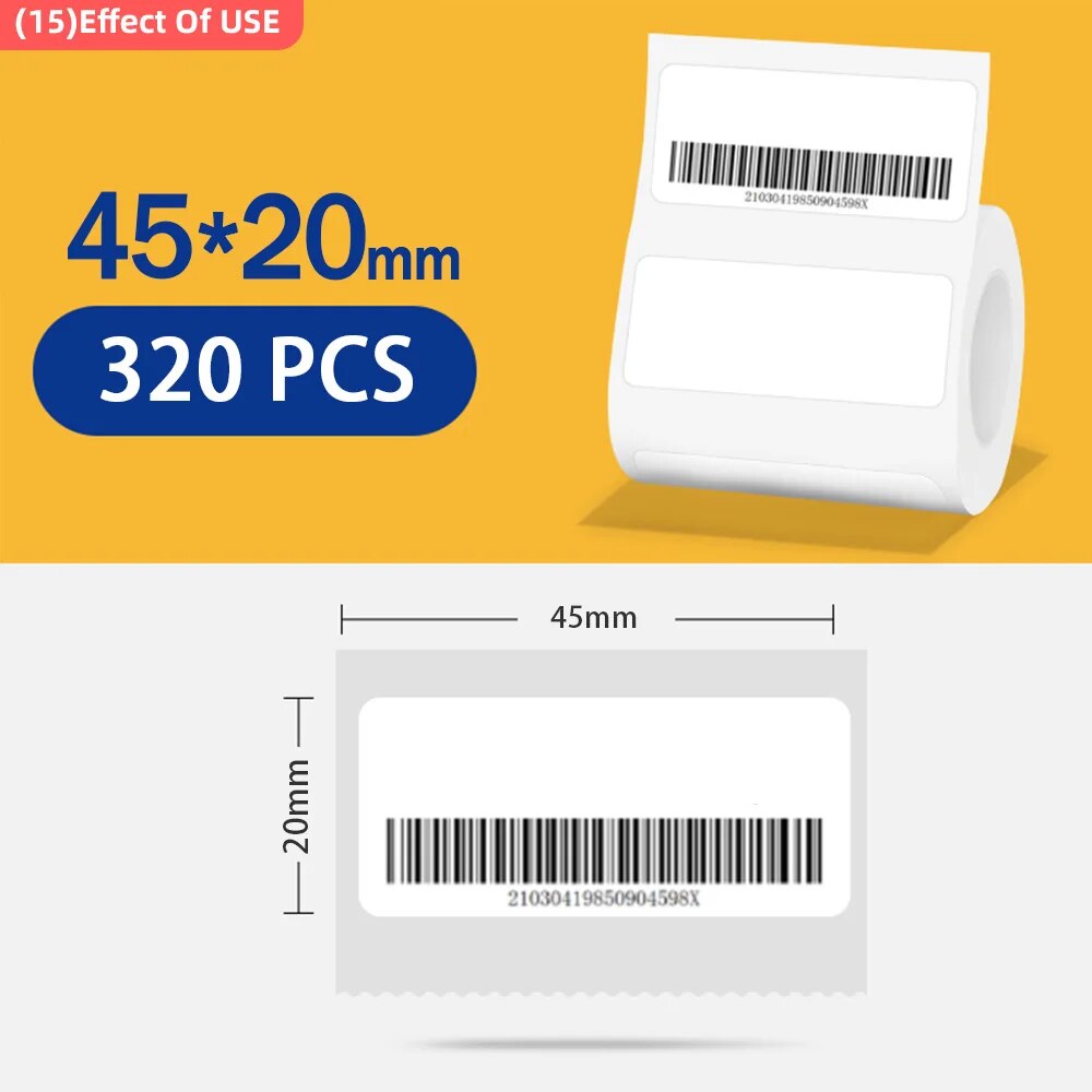 Niimbot Label For B1/B21/B3S Mini Printer Portable Thermal Label ...