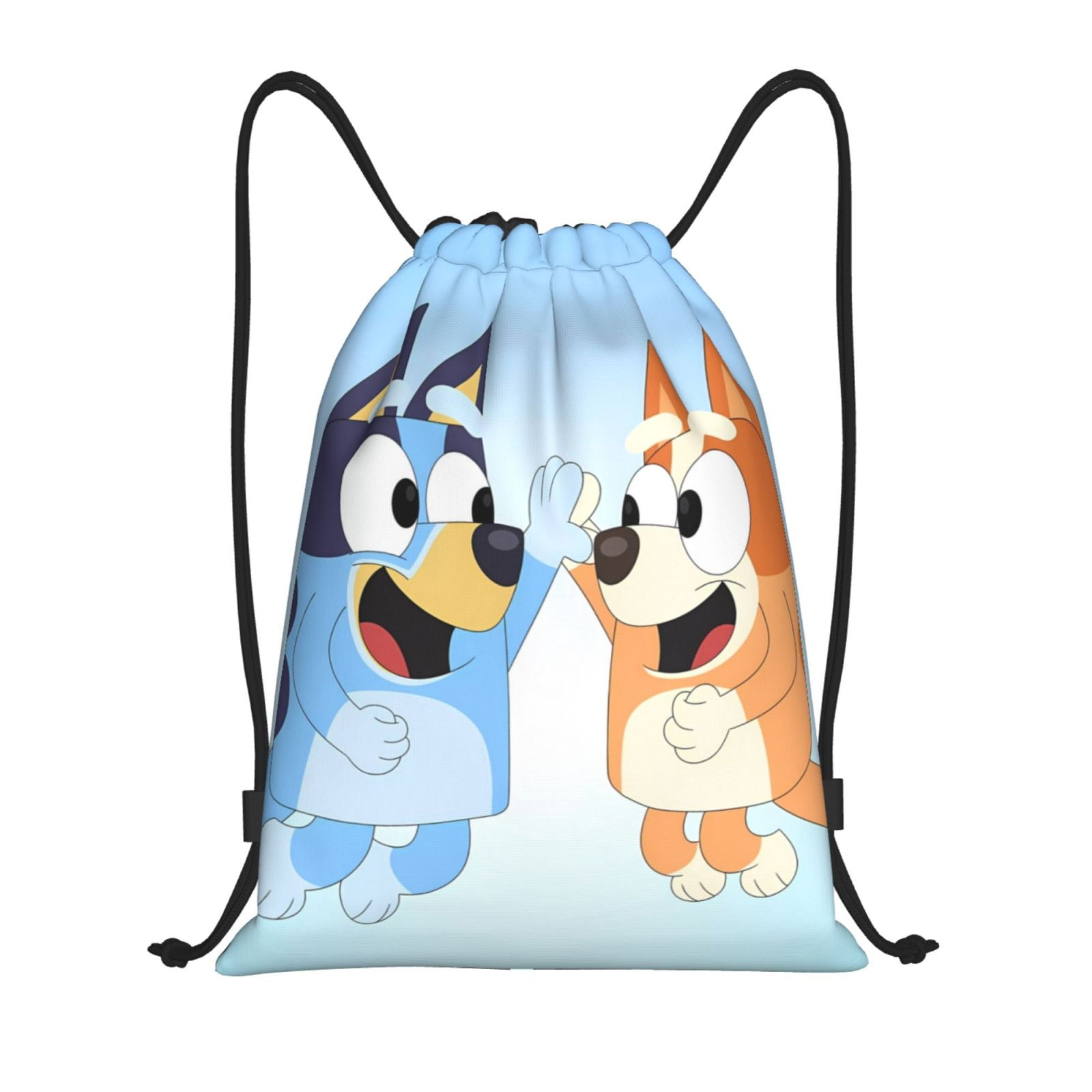 Niiseo Bluey for Water-Resistant 210D Drawstring Bag Compact Foldable ...