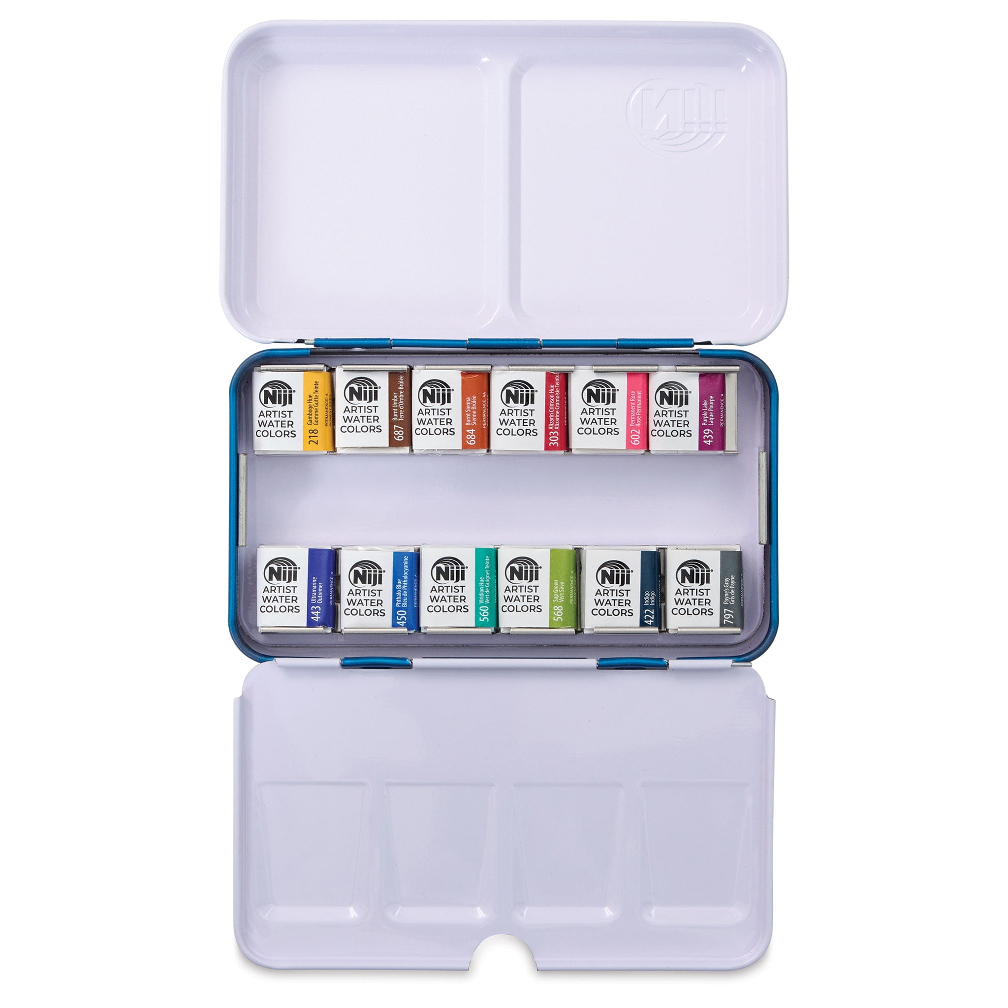 Niji Artist Watercolor Pan Set - Essential, Set of 12 - Walmart.com