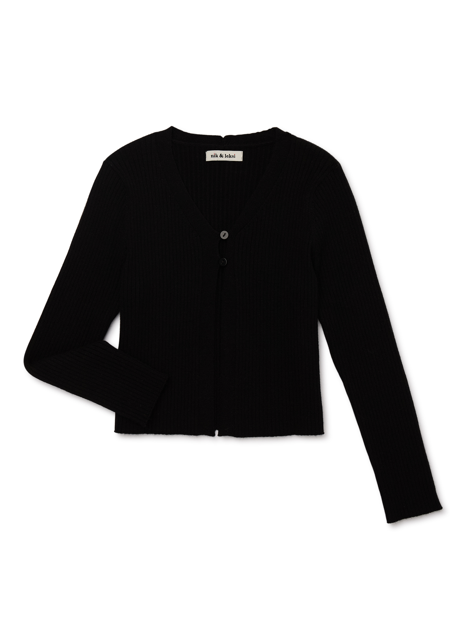 Wonder Nation Girls Ribbed Cardigan and Cami Top Set, 2-Piece, Sizes 4 ...