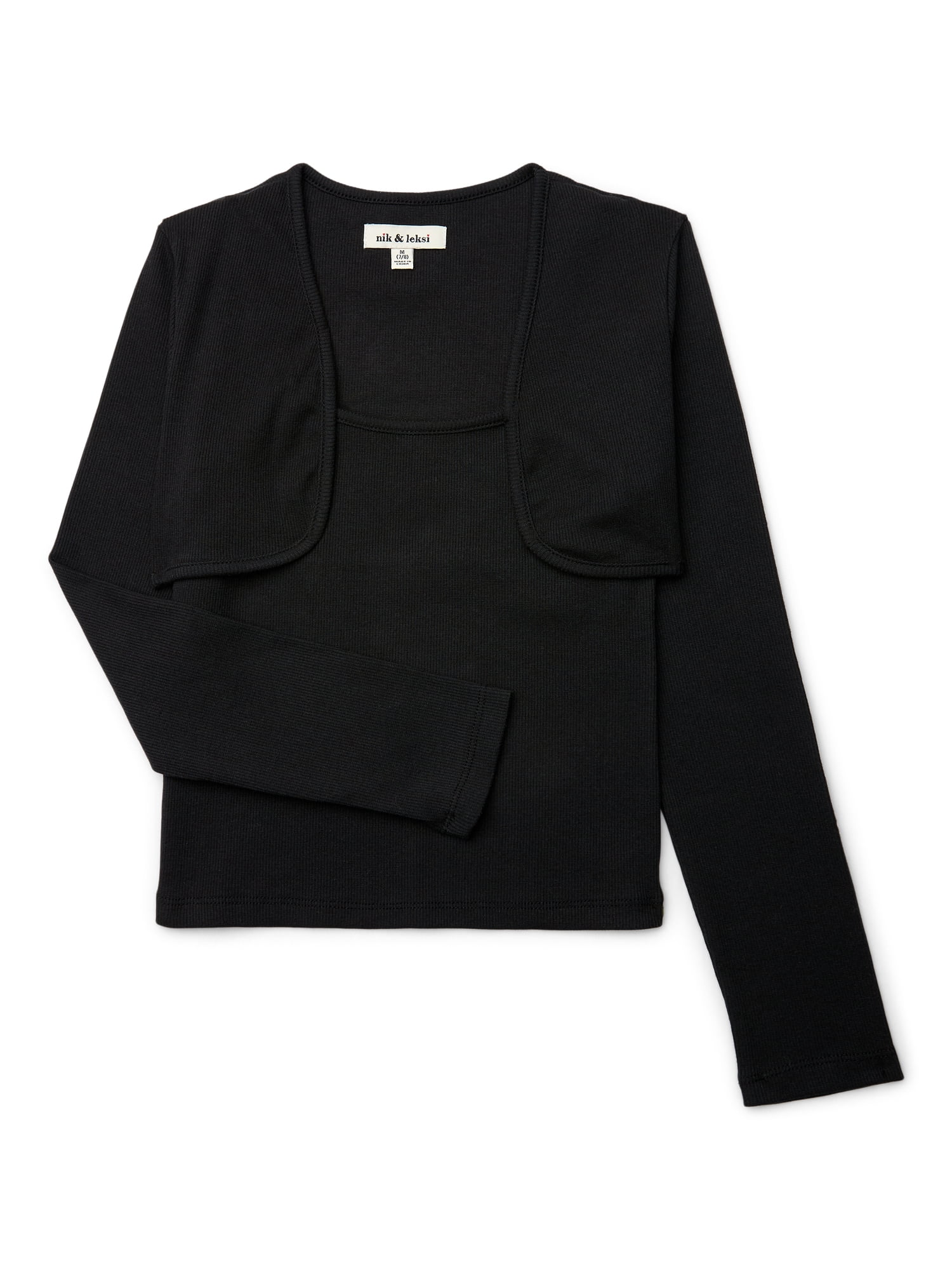 Nik & Leksi Tween Cami With Shrug Set, Sizes 7-18 - Walmart.com