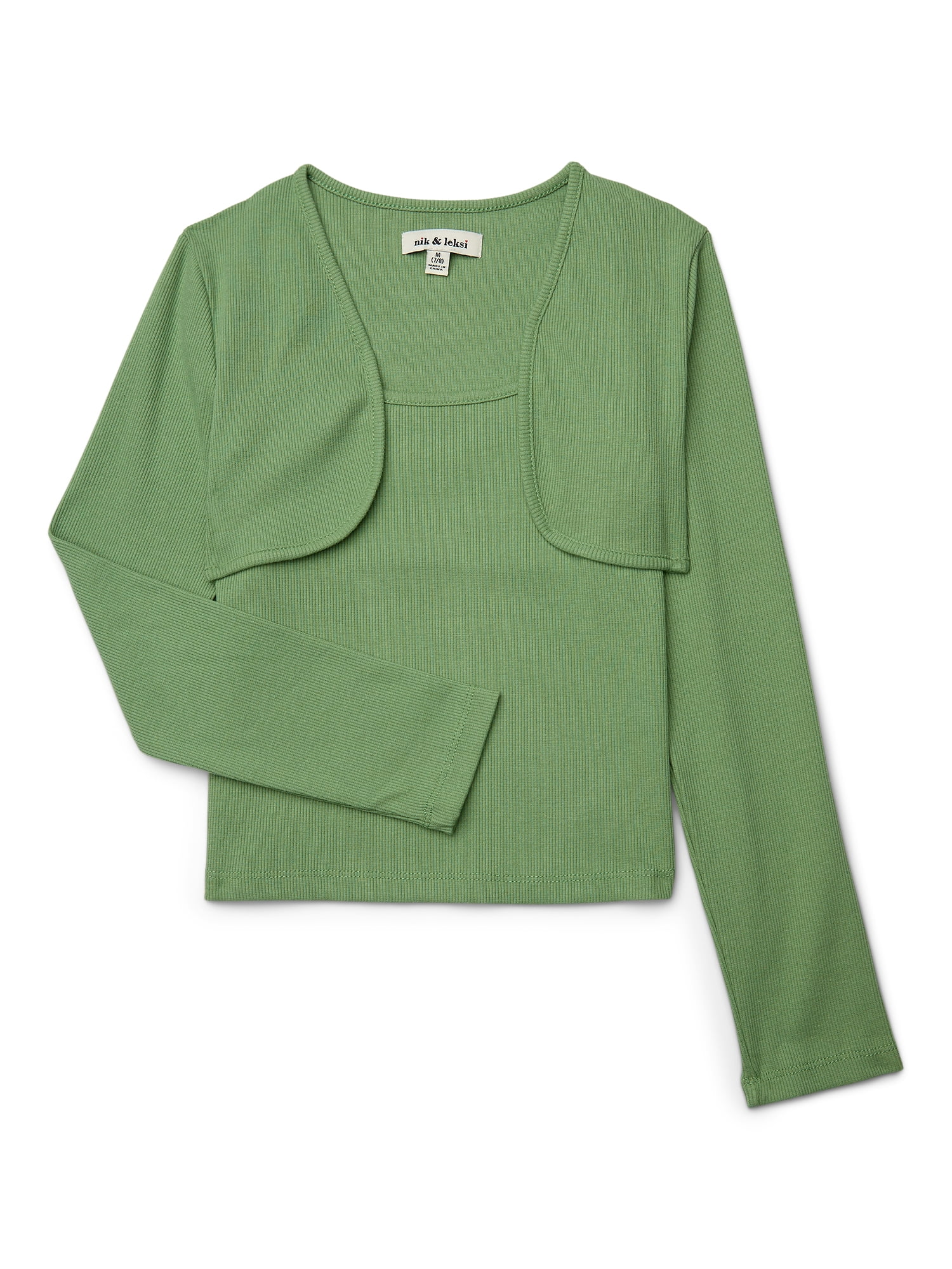 Nik & Leksi Tween Cami With Shrug Set, Sizes 7-18 - Walmart.com