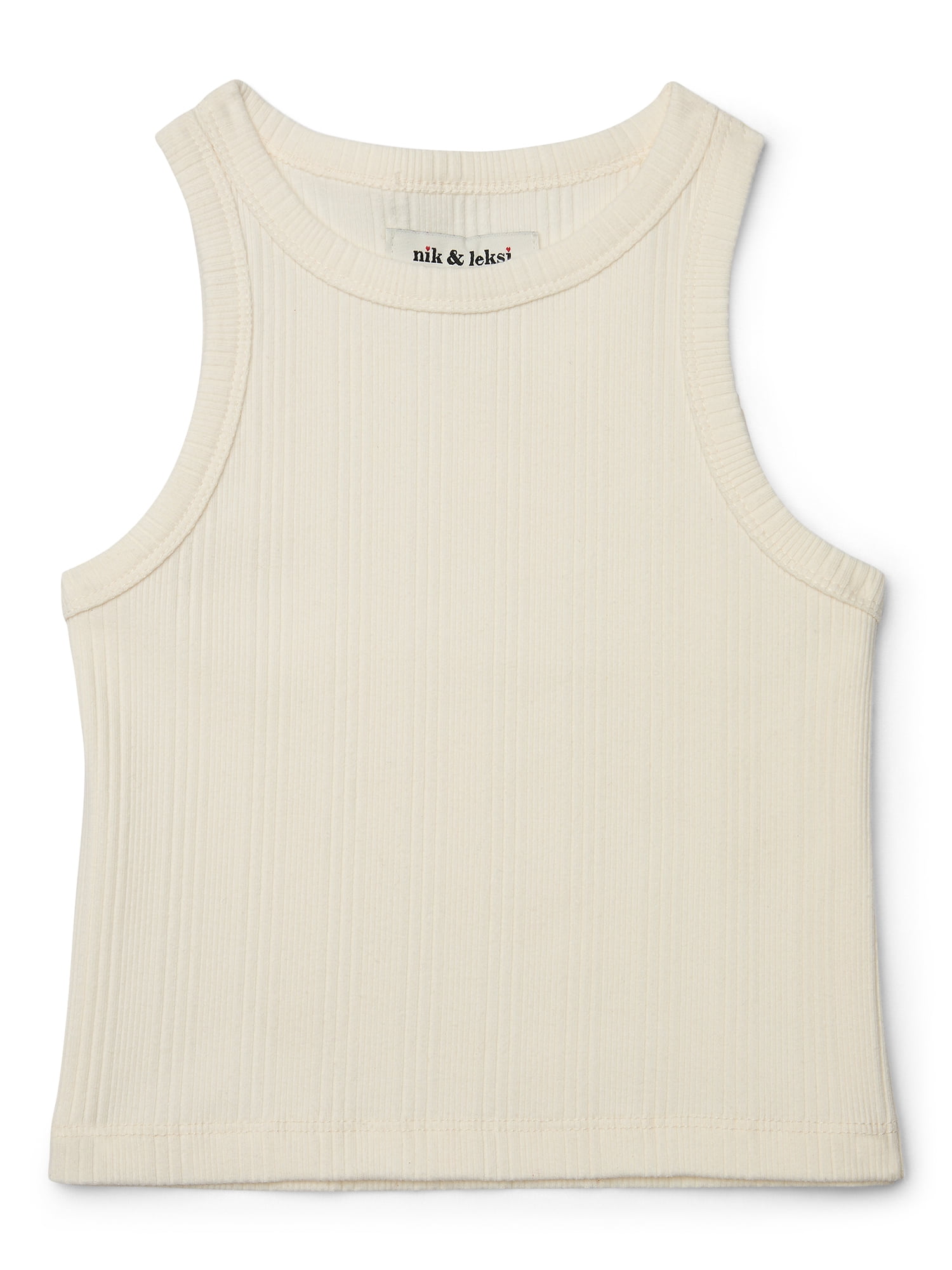 Nik & Leksi Rib Tank - Variegated Rib Design - Sizes 7-18 - Walmart.com