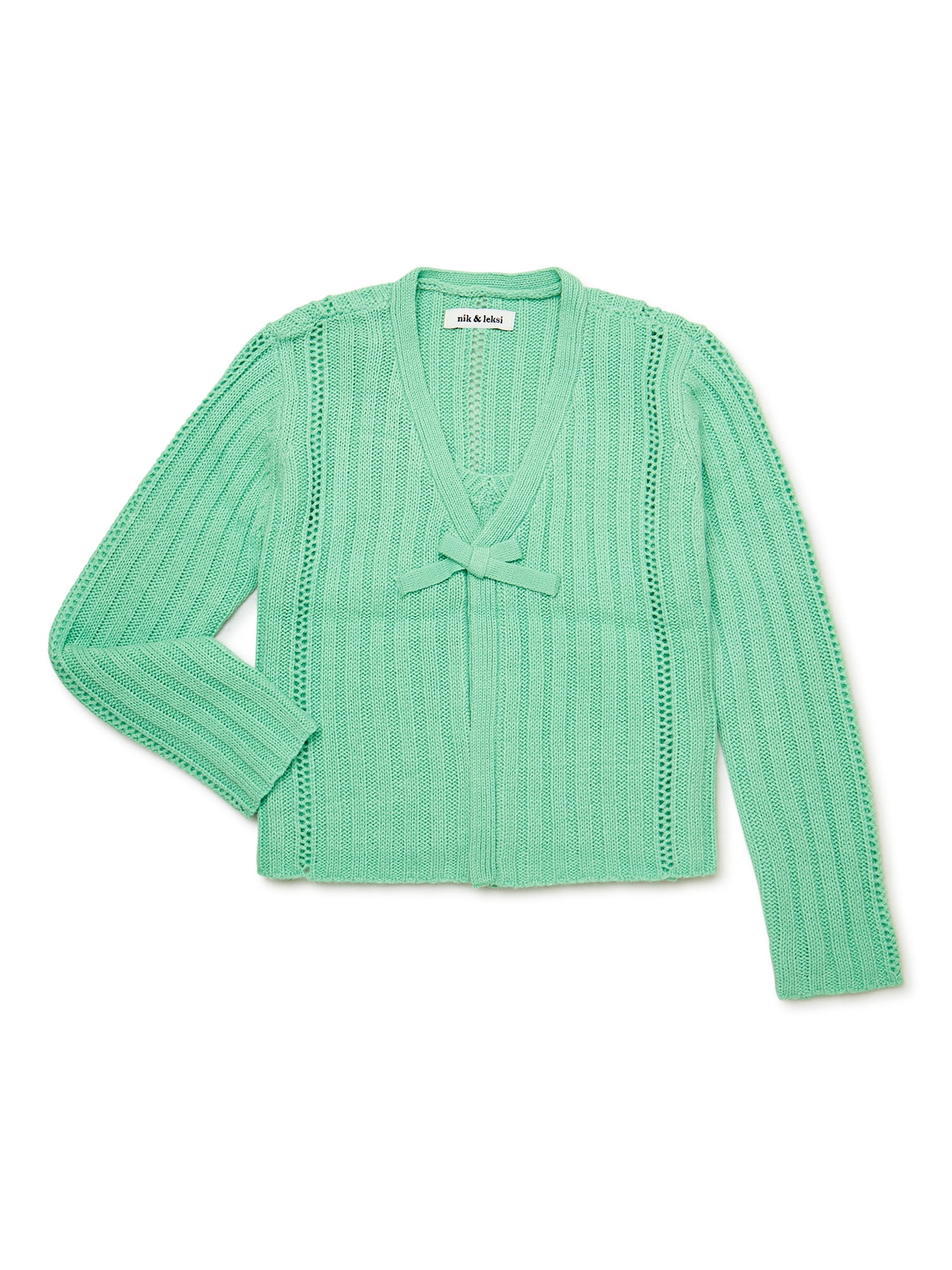 Nik and Leksi Girls 2-Piece Tank and Cardigan Sweater Set, Sizes 4-16 ...