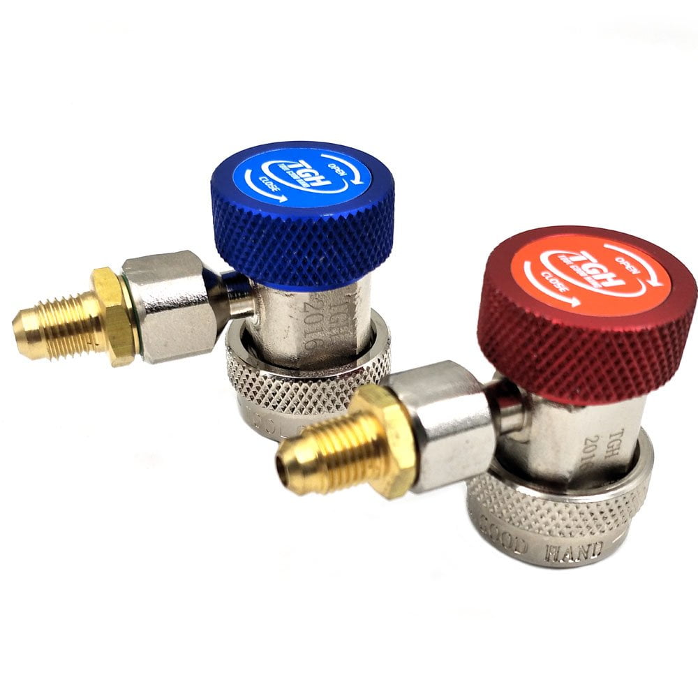Nikauto 2-Pack Automotive Air Conditioning Quick Coupler Connector ...