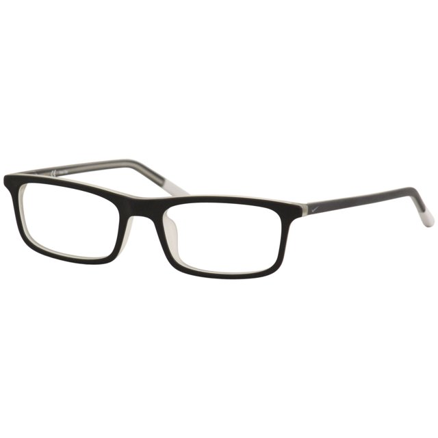 Nike 5540 011 Eyeglasses Men's Matte Black Full Rim Optical Frame 47mm ...