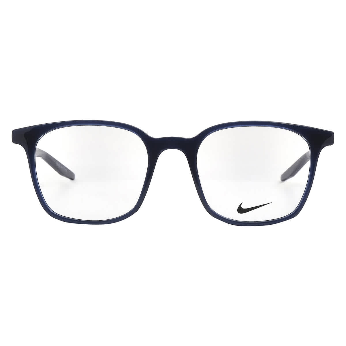 Nike 7124 420 Unisex Obsidian Square Plastic Frame Eyeglasses - Walmart.com