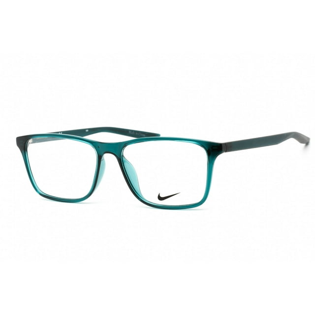 Nike 7125 Full Rim Rectangle Midnight Turquoise Eyeglasses - Walmart.com