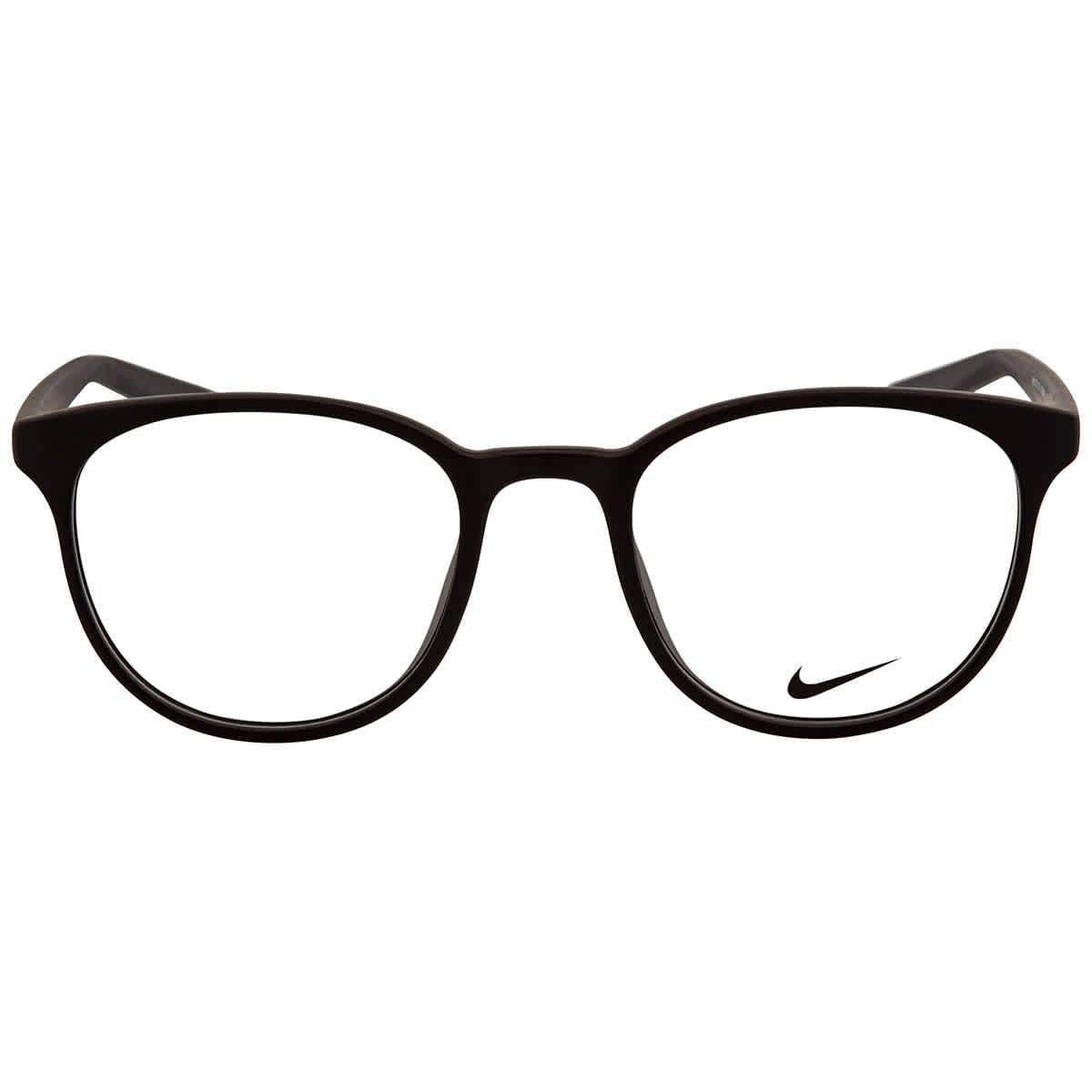 Nike 7128 Full Rim Round Matte Black Eyeglasses - Walmart.com
