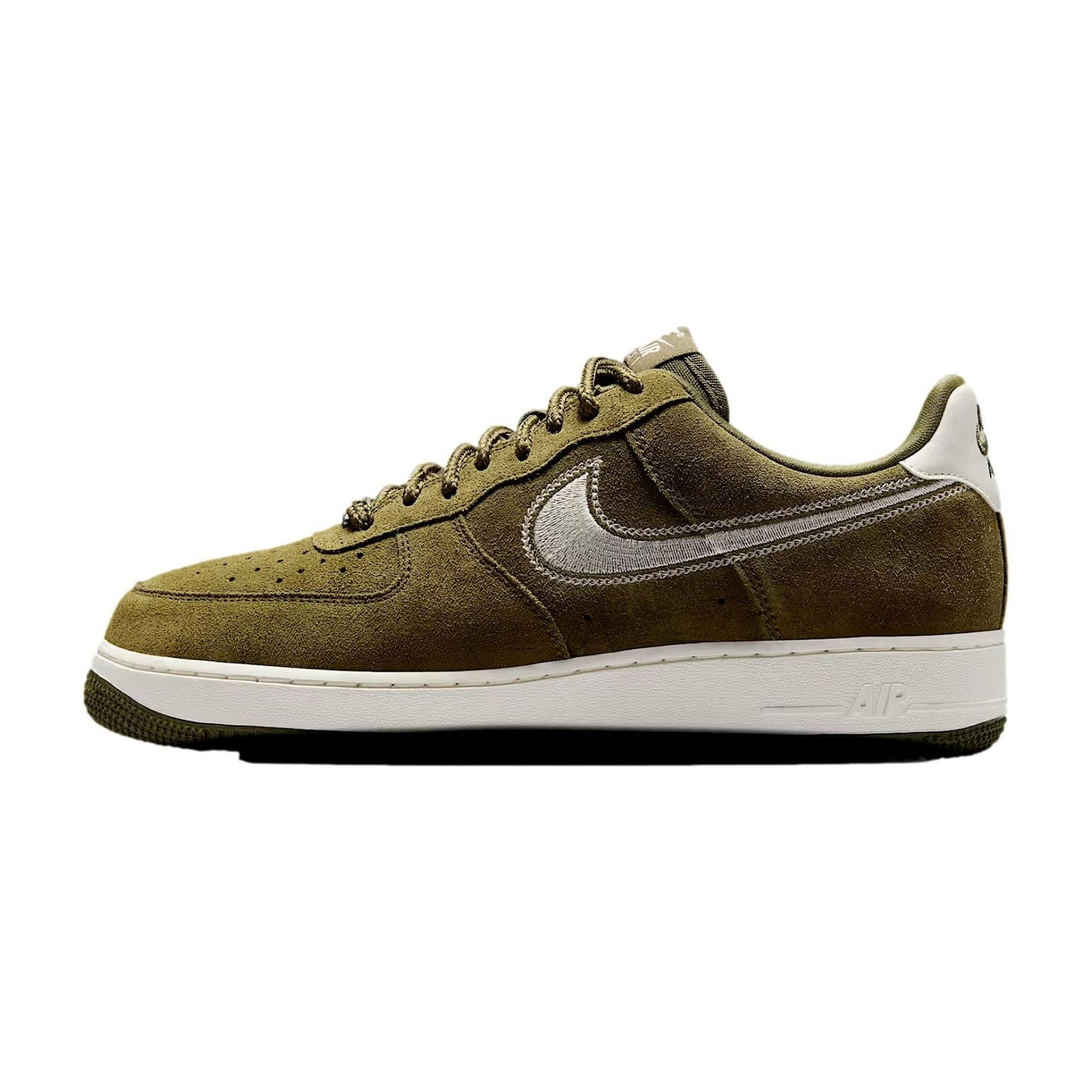 Nike Air Force 1 '07 LV8 Medium Olive / Sail HJ4465-201 Men's Size 8.5 ...
