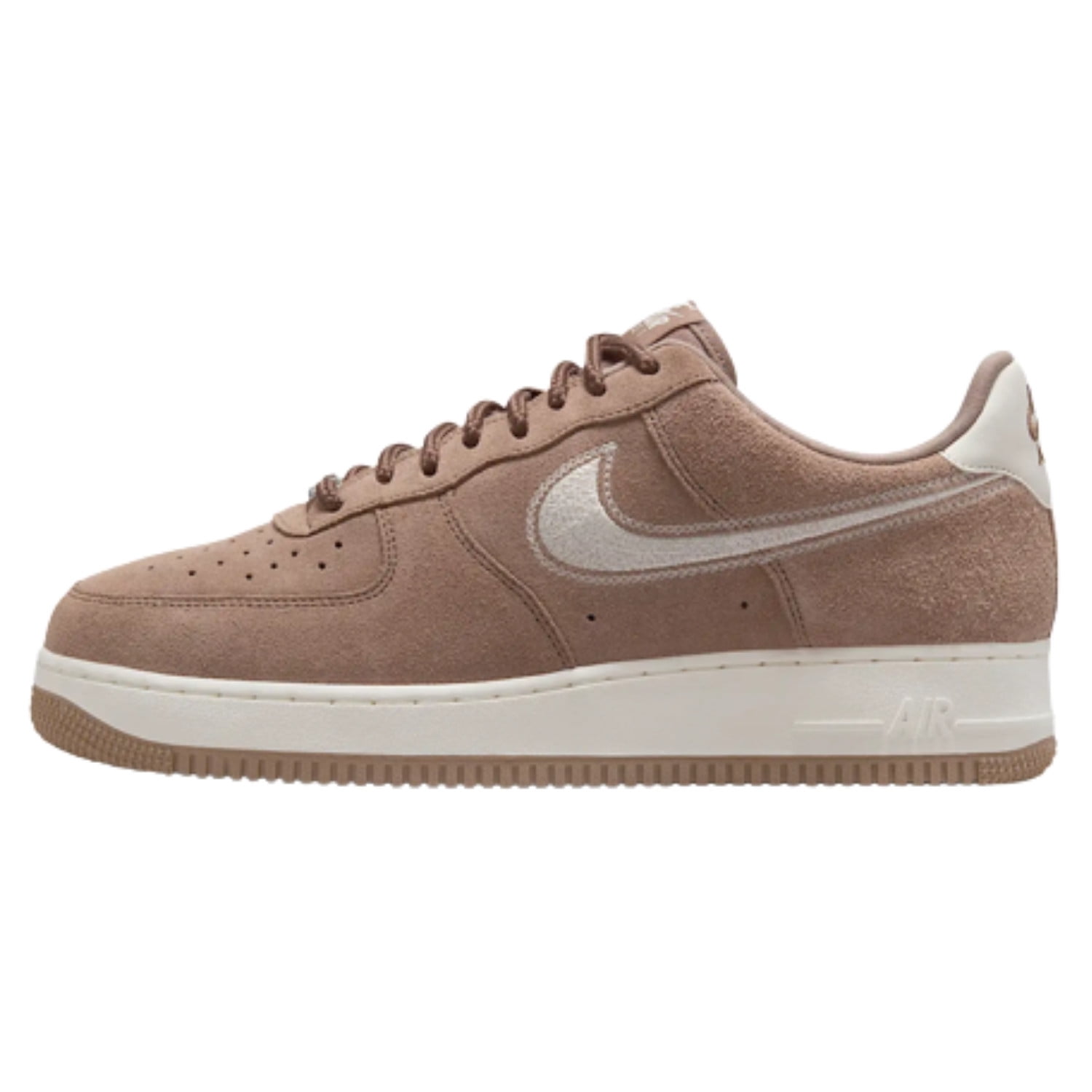 Nike Air Force 1 07 Lv8 Mens Fashion Sneakers in Mink Brown Sail - 9.5 ...