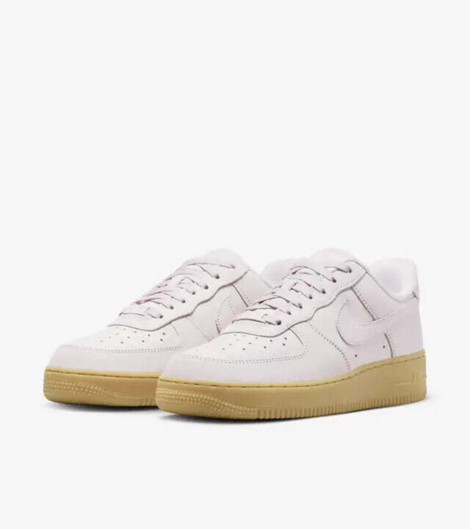 Women's Nike Air Force 1 PRM NF Pearl Pink/Pearl Pink (DR9503 601) - 7 ...