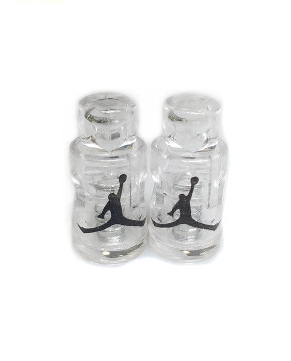 Nike Air Jordan Clear Base Black Man Shoe VI Lace Lock Replacement ...