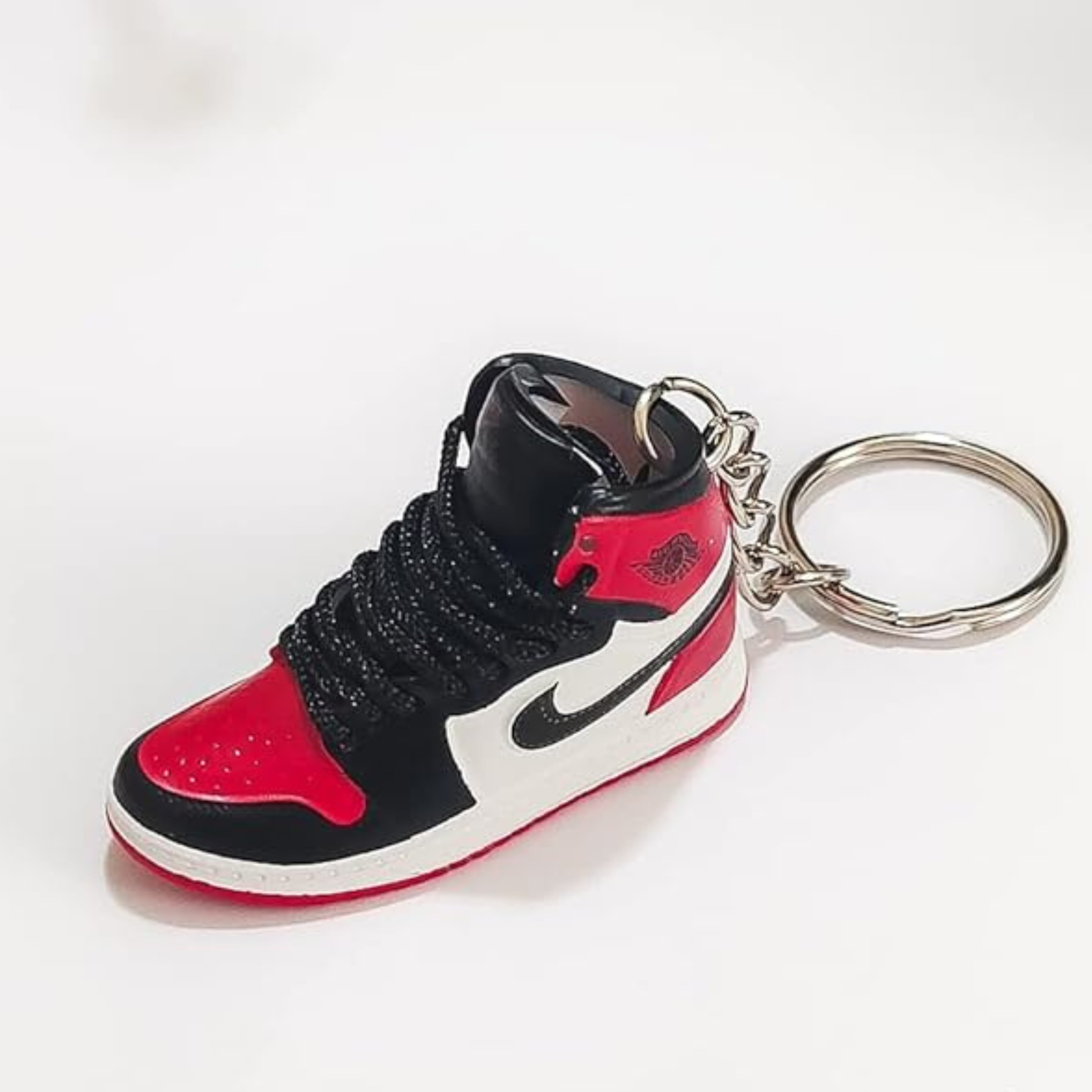 Nike Air Jordan Grey 3D Sneaker Keychain - Stylish Miniature ...