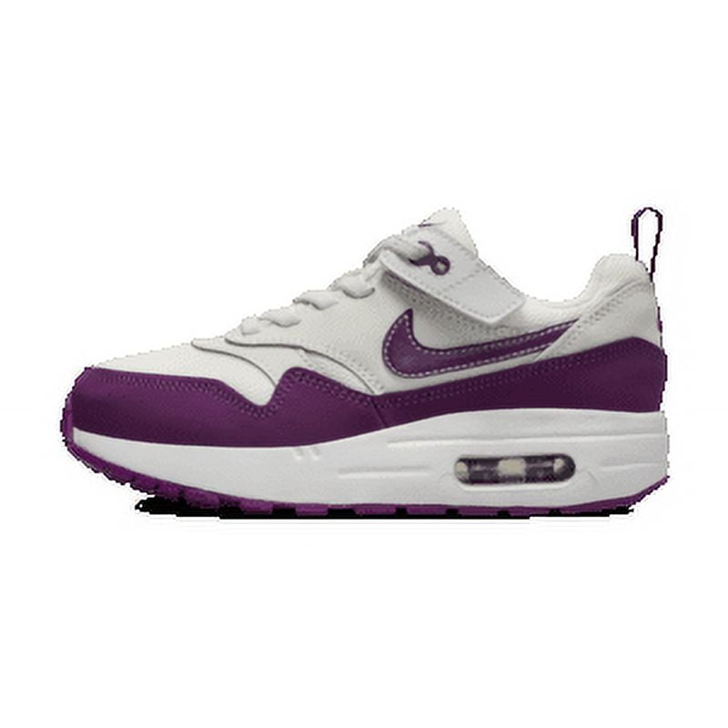 Nike Air Max 1 EasyOn Little Kids' Shoes Color: Summit White/White ...