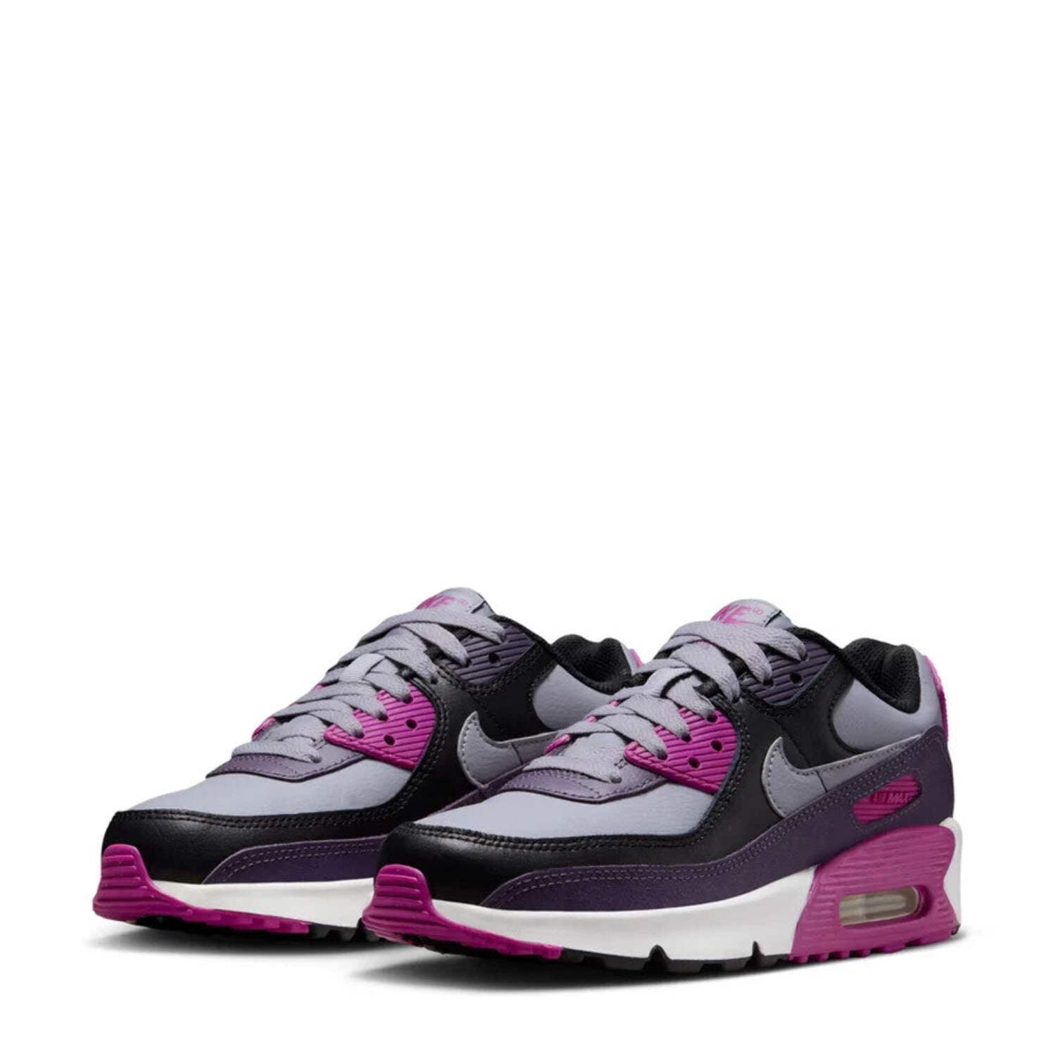 Nike Air Max 90 Big Kids' Shoes (HF6358-003, Cement Grey/Black/Dark ...
