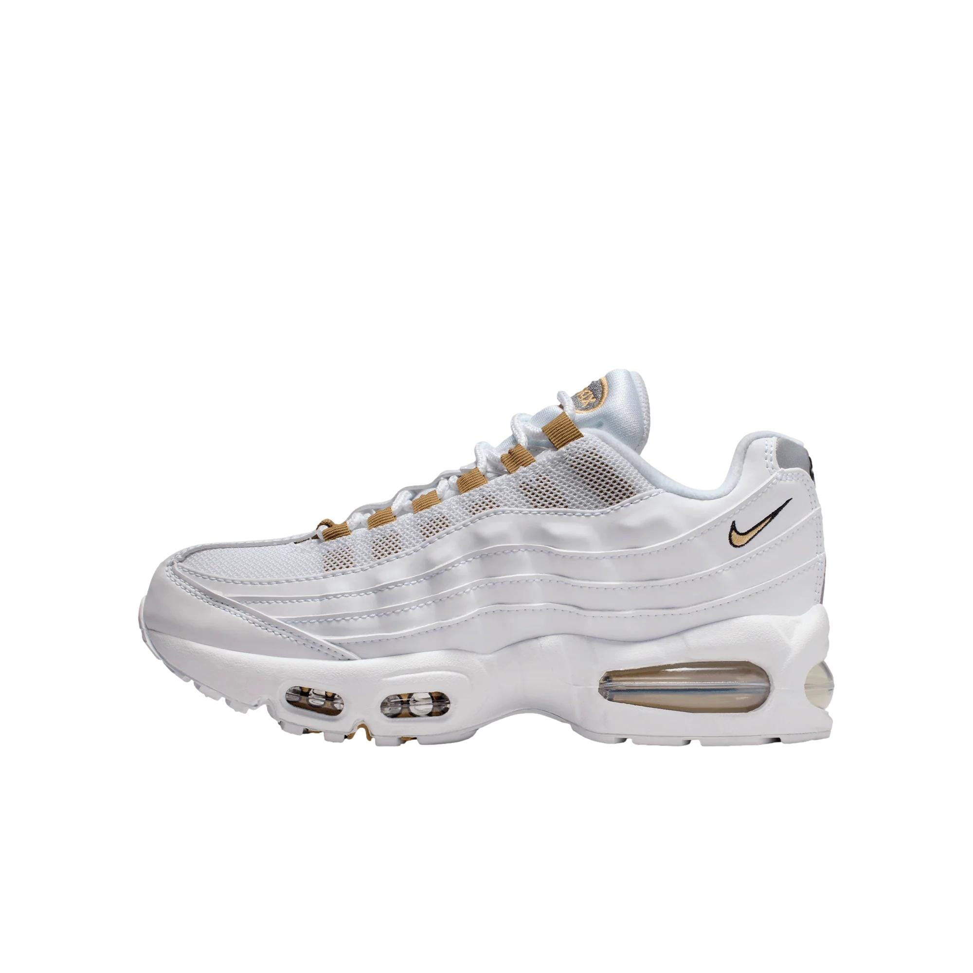 Nike Air Max 95 BB LTR White / Metallic Gold - Black II4130-102 Grade ...