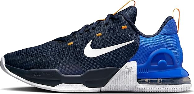 Nike Air Max Alpha Trainer 5 Mens Size 10.5 Black Blue Training Shoes ...