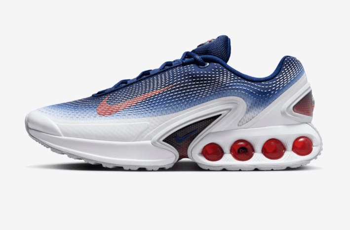 Nike Air Max DN Olympic White Blue Crimson Silver FV2250-100 - Walmart.com