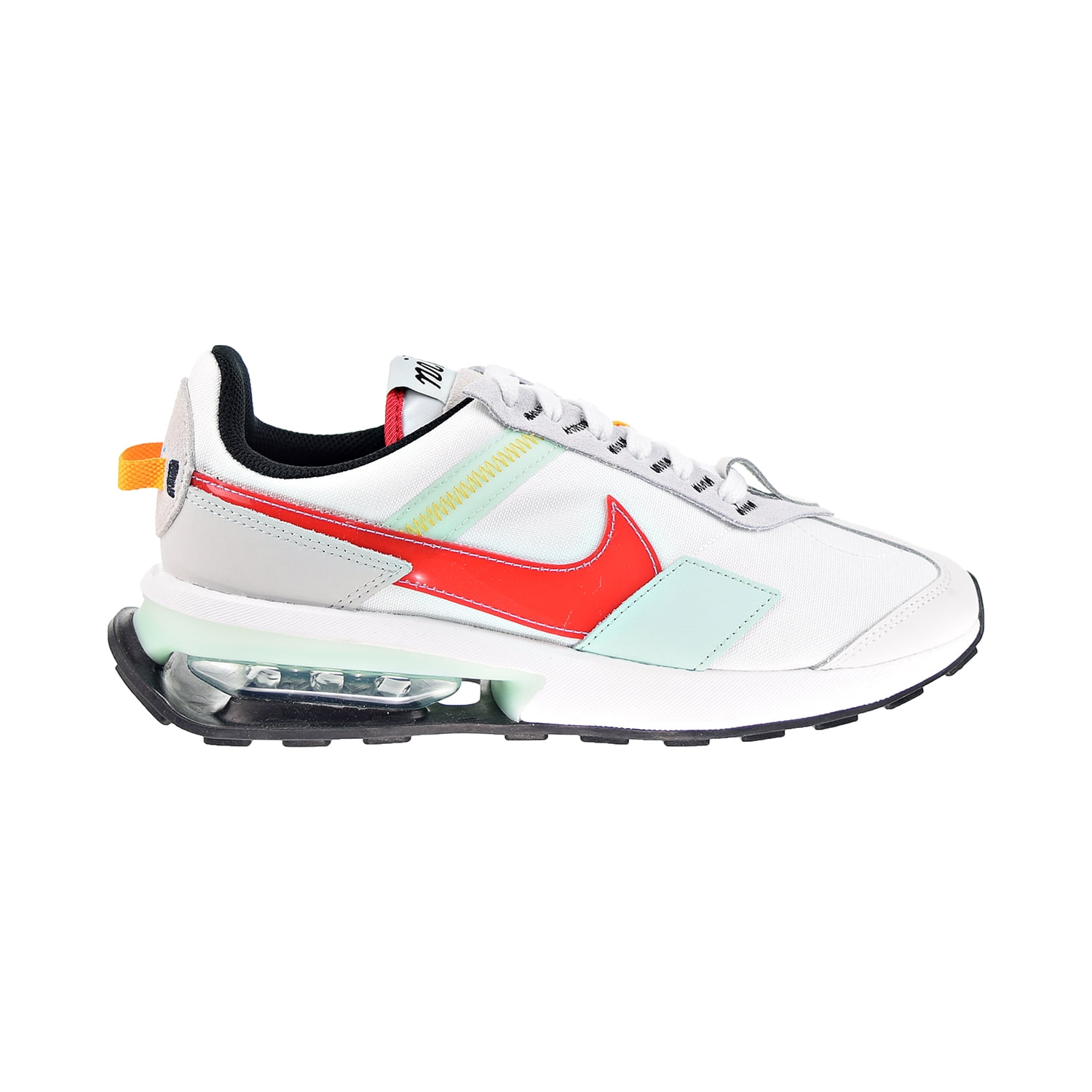 Nike Men's Air Max Pre-Day Summit White/University Red Shoes, Style ...