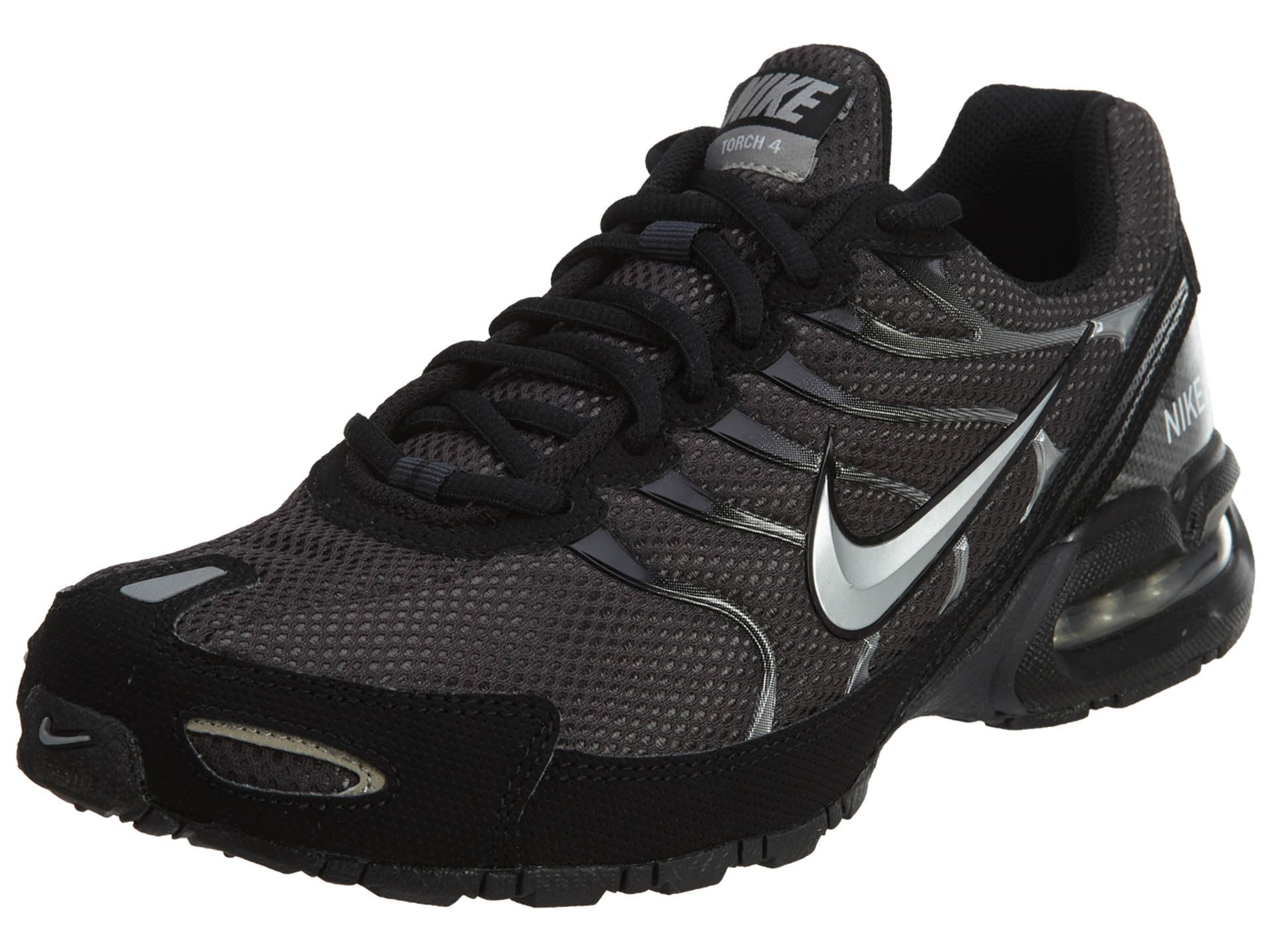 Nike Air Max Torch 4 343846-002 Men Black Anthracite Silver Running ...