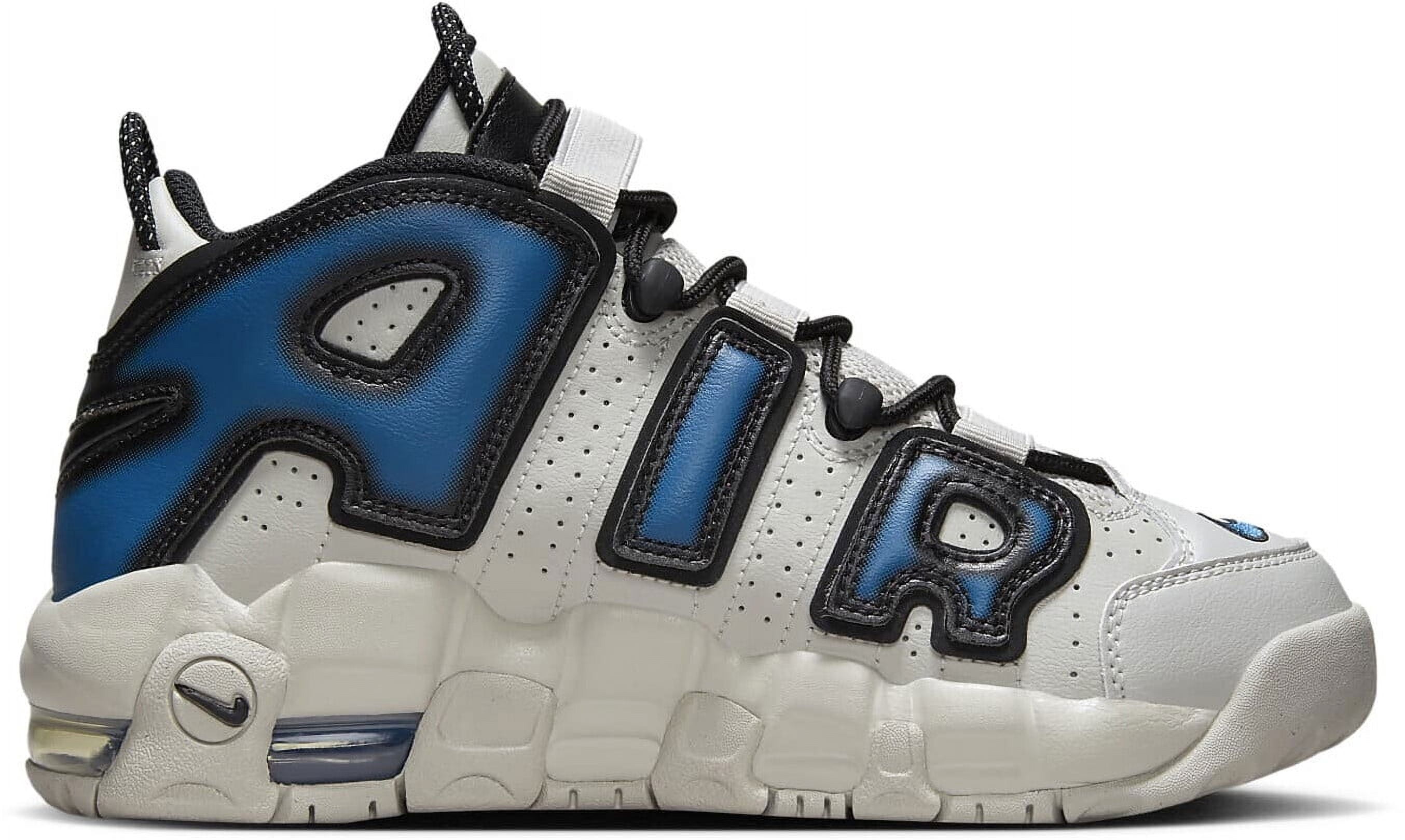 Nike Air More Uptempo GS Boys Shoes Size 7, Color: Grey/Blue - Walmart.com