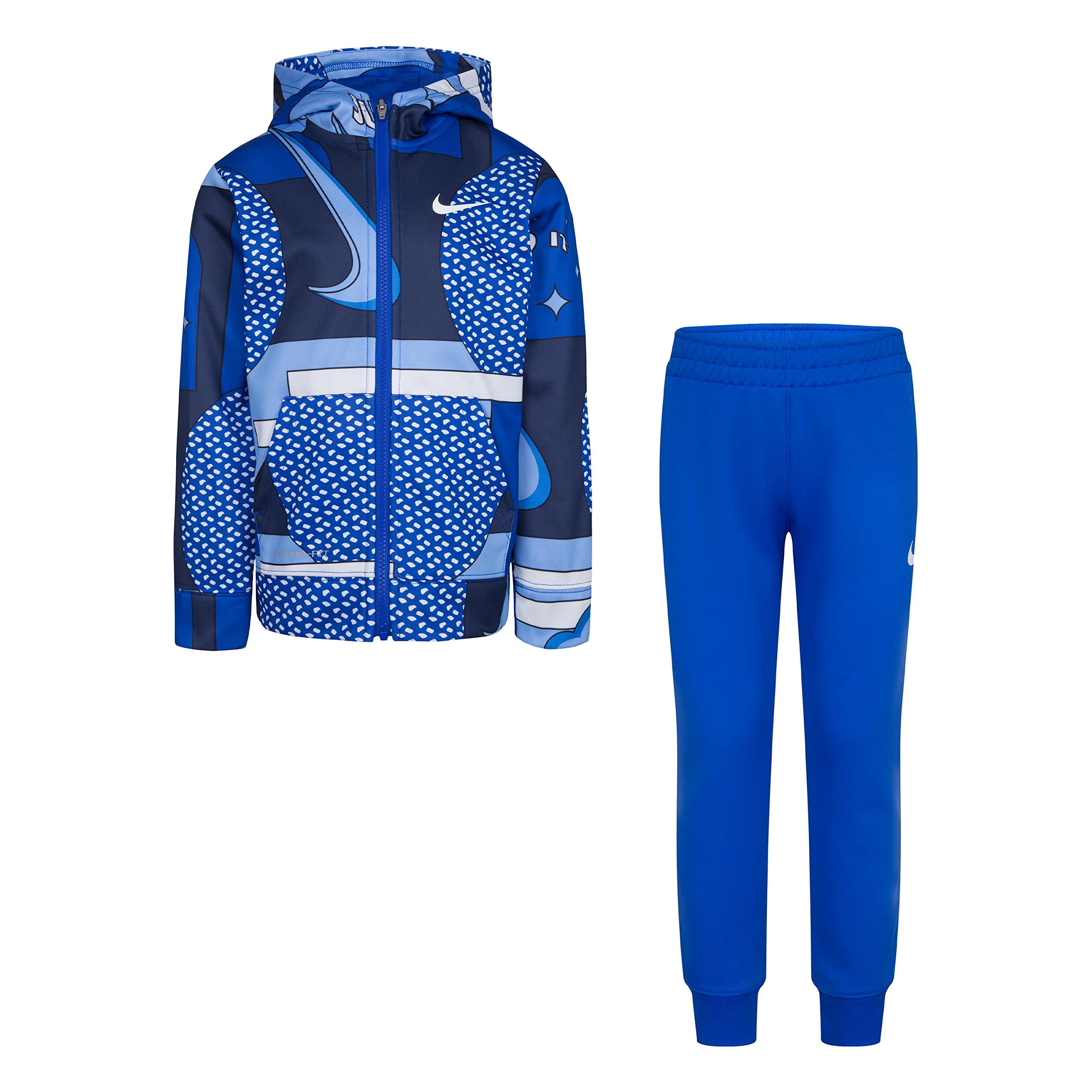 Nike All Day Play All Over Print Set (Toddler/FLittle Kids) (Boys, Game ...