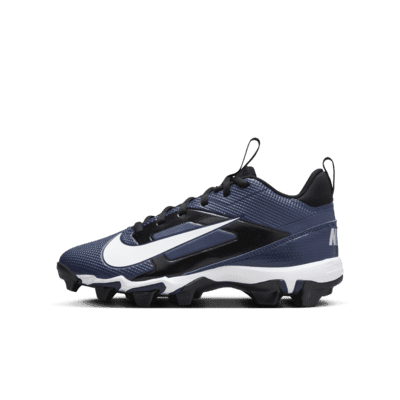 Nike Alpha Menace 4 Shark Big Kids' Football Cleats Color: Midnight ...