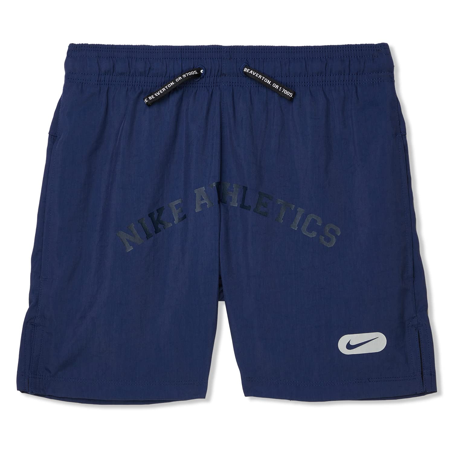 Nike Athletic Woven Shorts (Little Kids/FBig Kids) (Kids, Midnight Navy ...