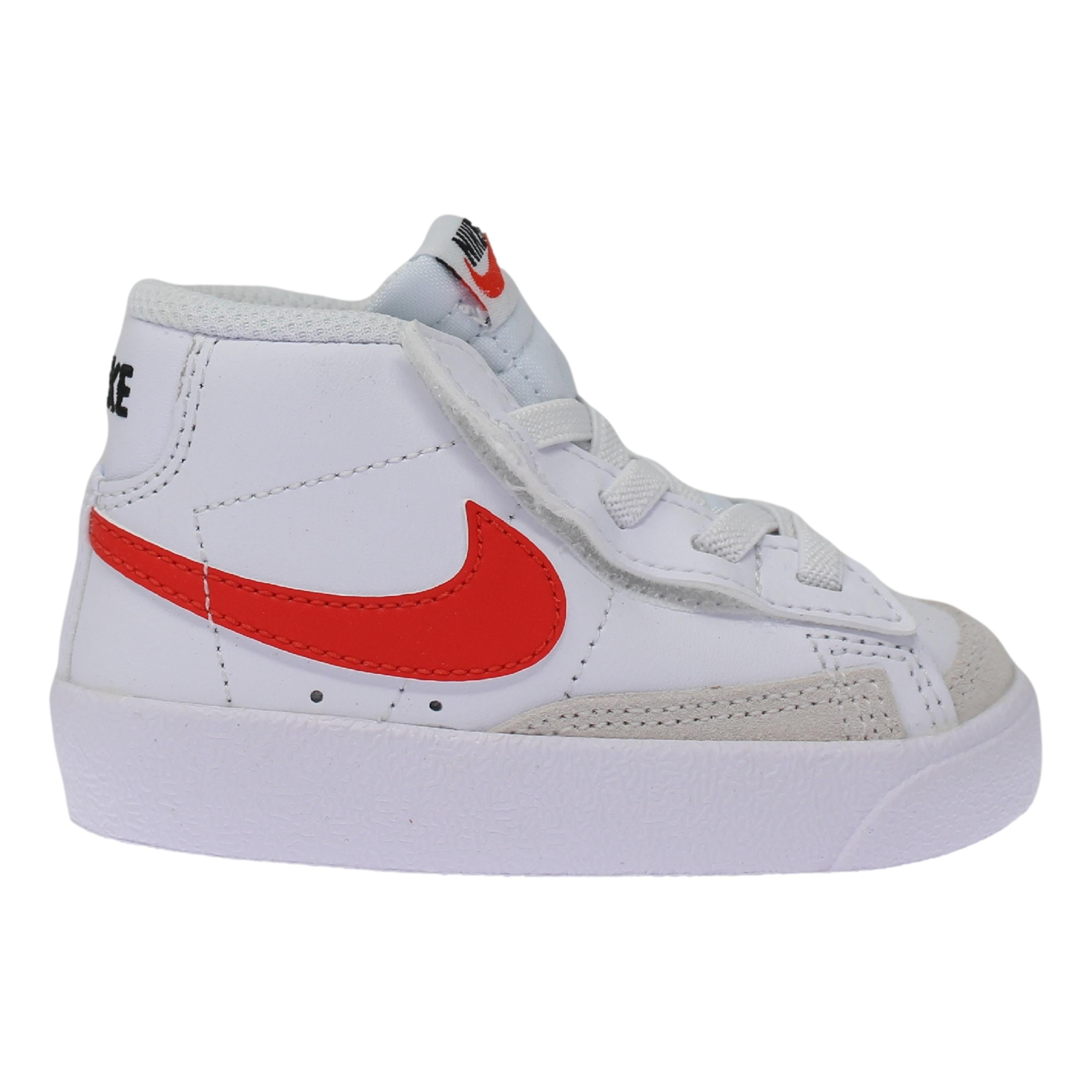 Nike Blazer Mid '77 White/Habanero DA4088-117 Toddler Size 10C Medium ...