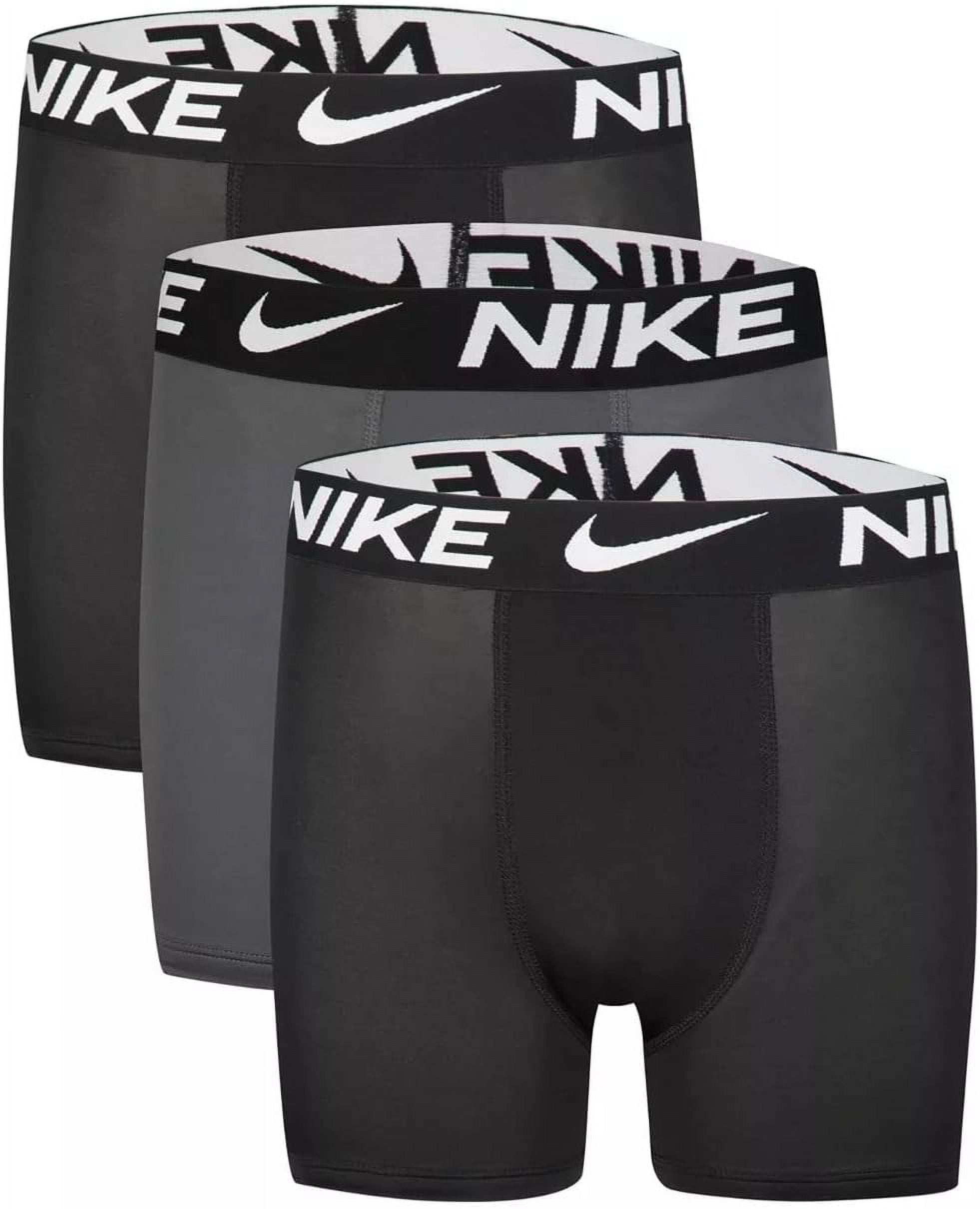 Free Shipping! Nike Boy's Dri-Fit‚Ñ¢ Boxers 3-Pack (Big Kids) Black ...