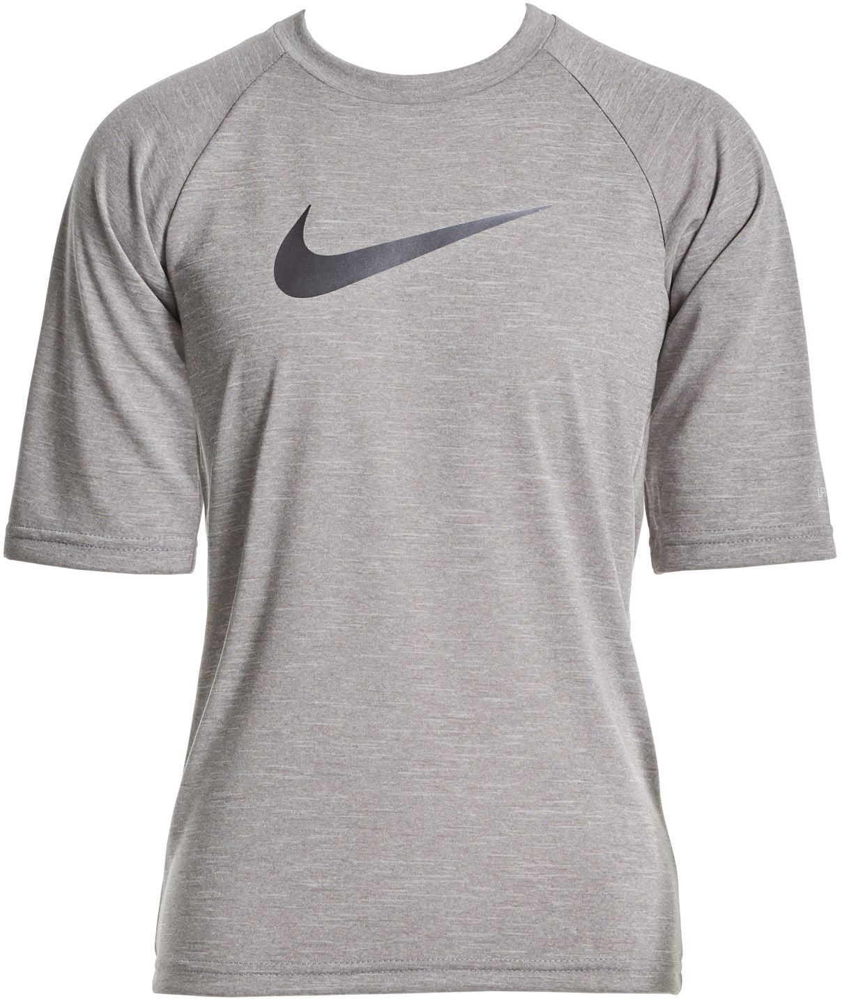 Nike Boys' Heather Hydro Half Sleeve Rash Guard (Particle Grey, XL ...